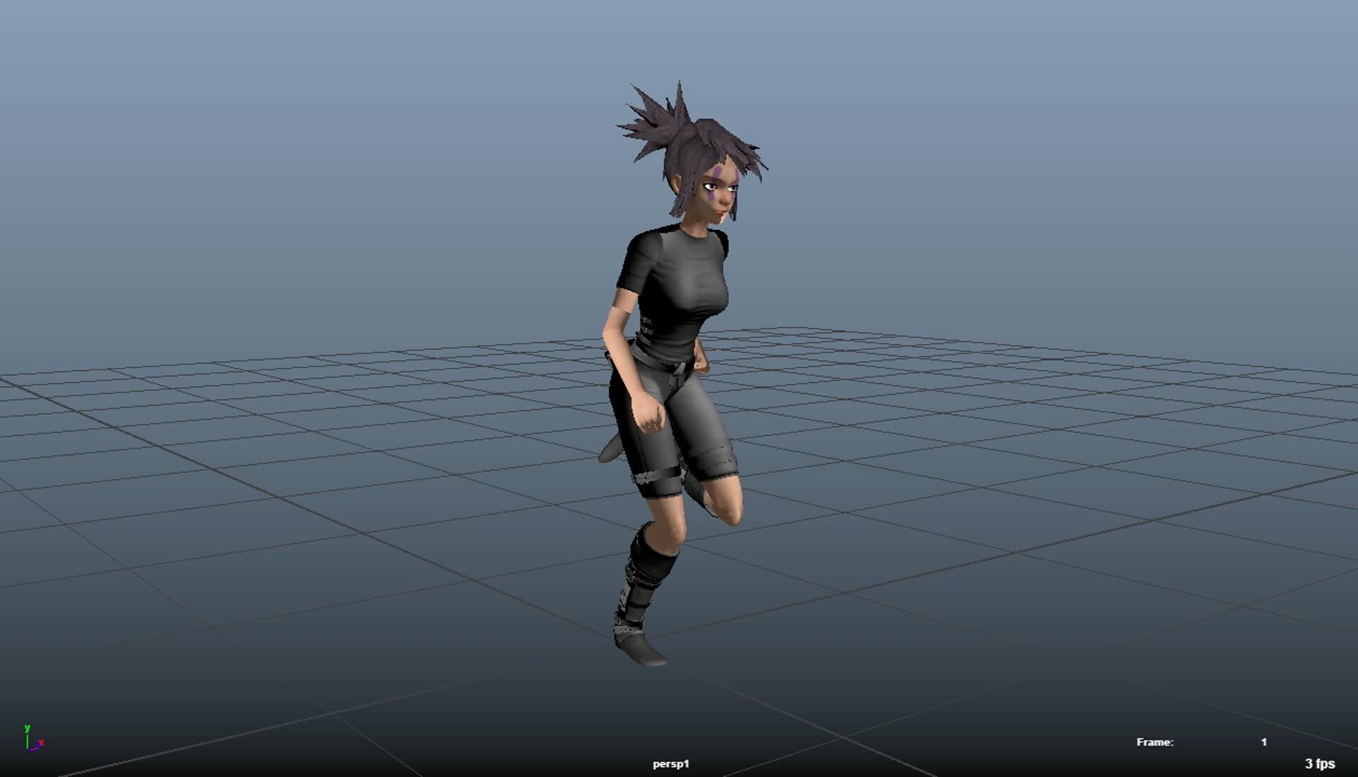 ArtStation - Game Run Cycle