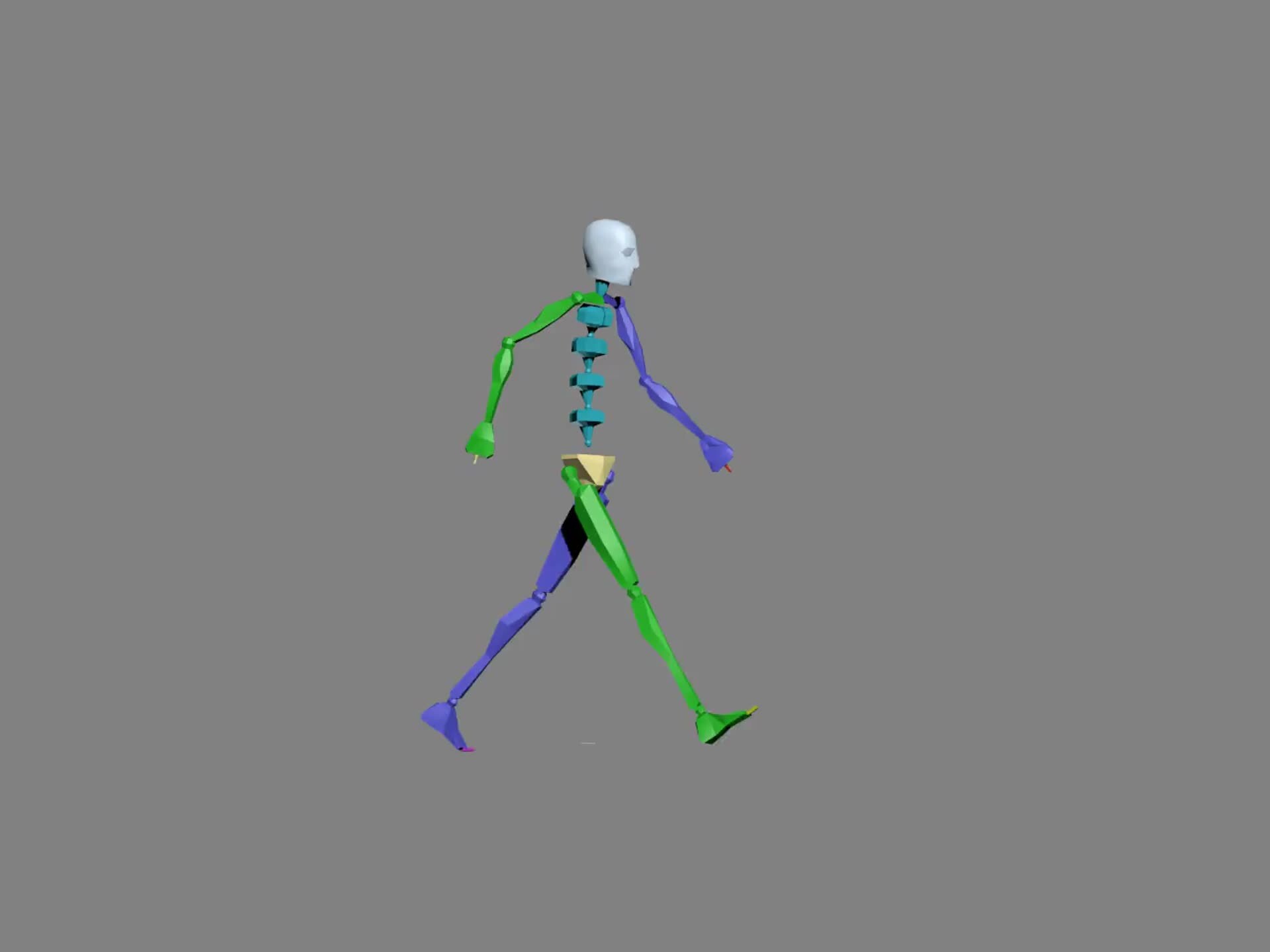 ArtStation - Biped Basic Animations