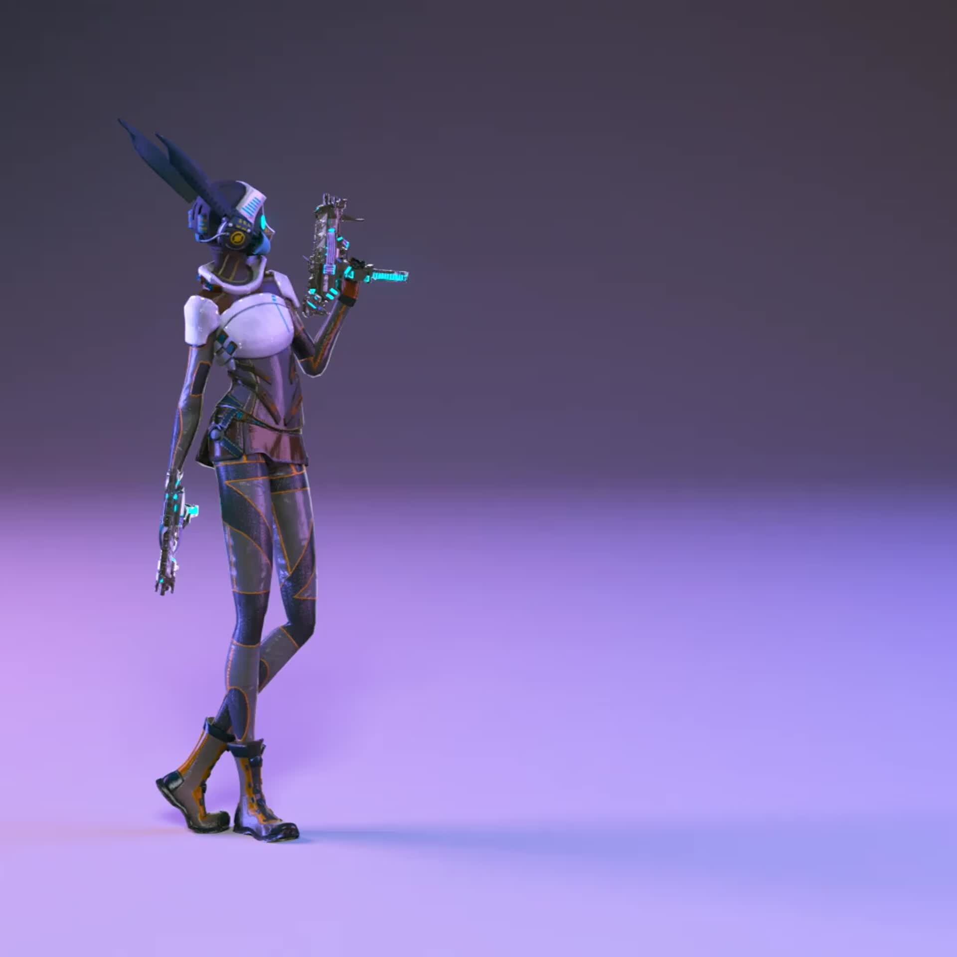 ArtStation - Bat sniper shooting anim