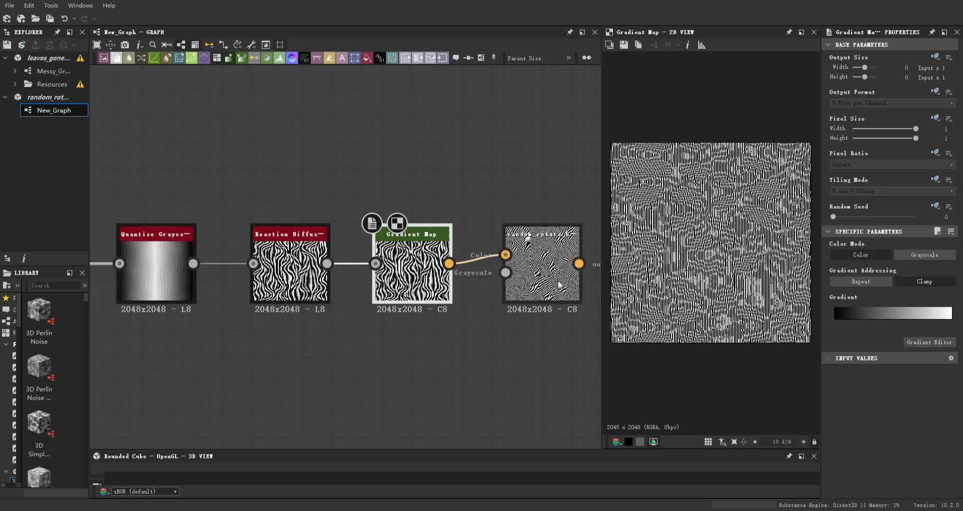 ArtStation - Random rotate by input grayscale in Substance Designer