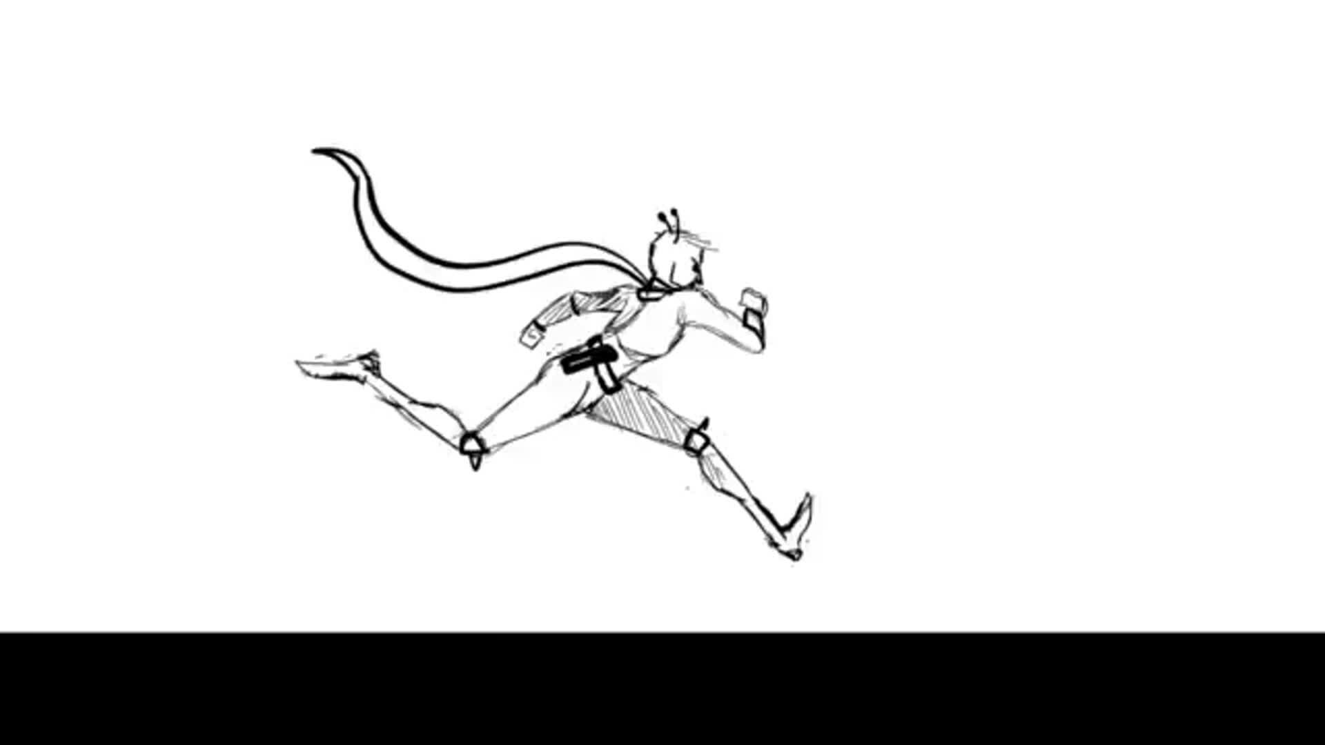 ArtStation - 2D Animation - Run Cycle