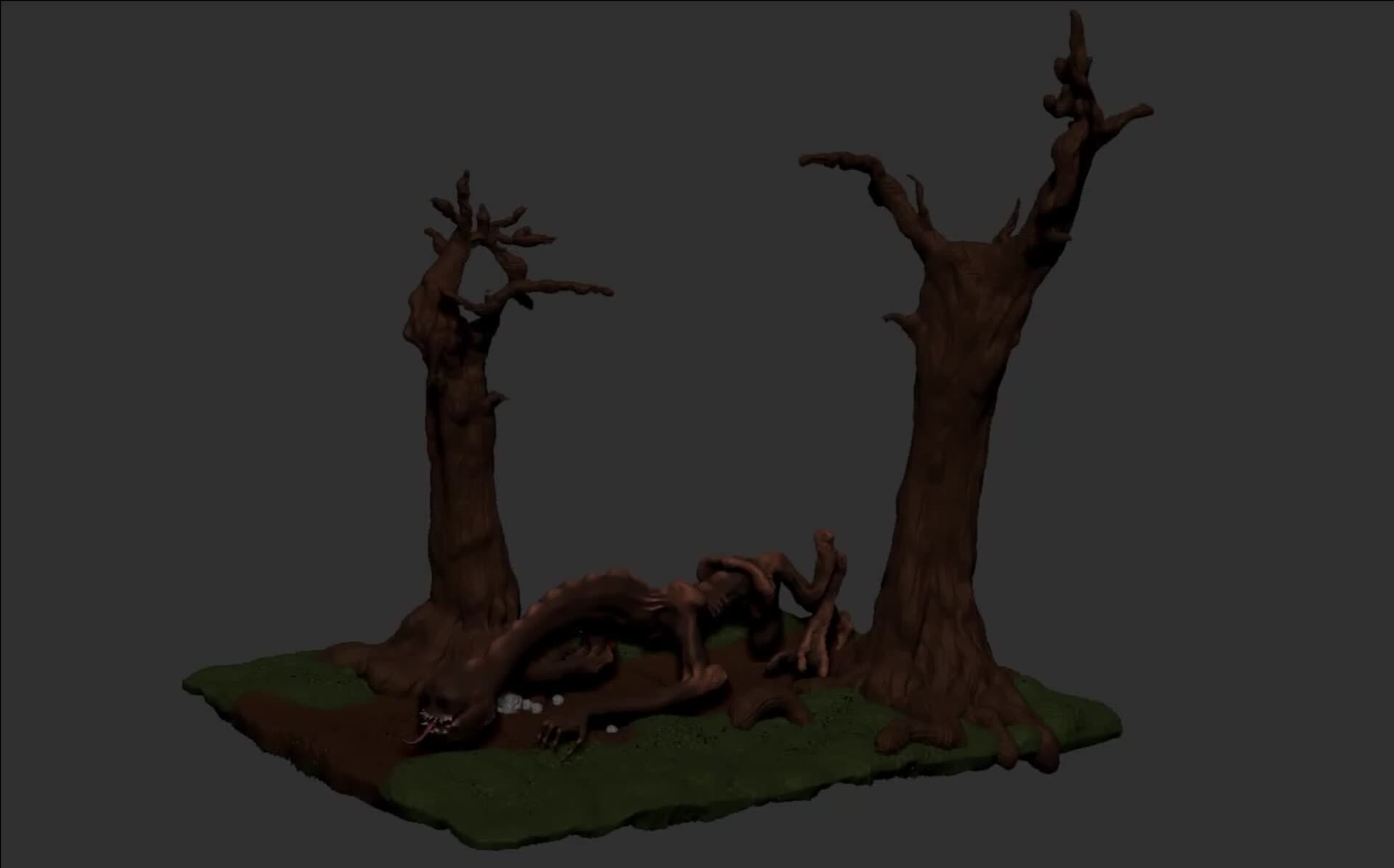 ArtStation - Final Year Project - The Tree Man