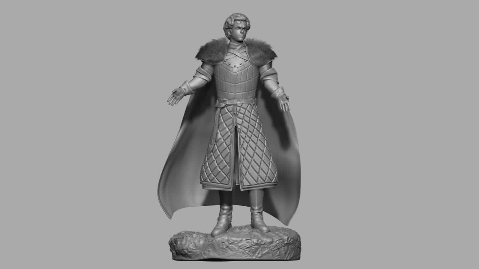 ArtStation - Robb Stark Model