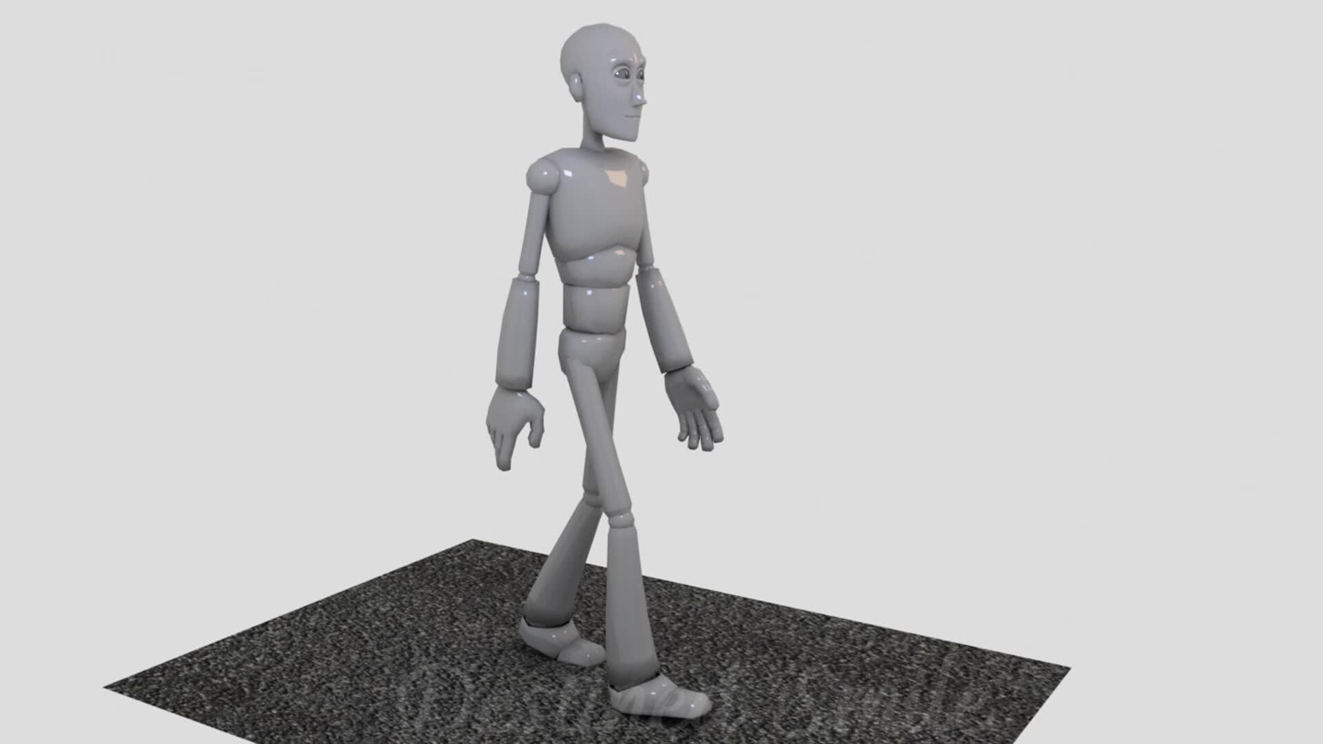 ArtStation - HUMAN WALK CYCLE