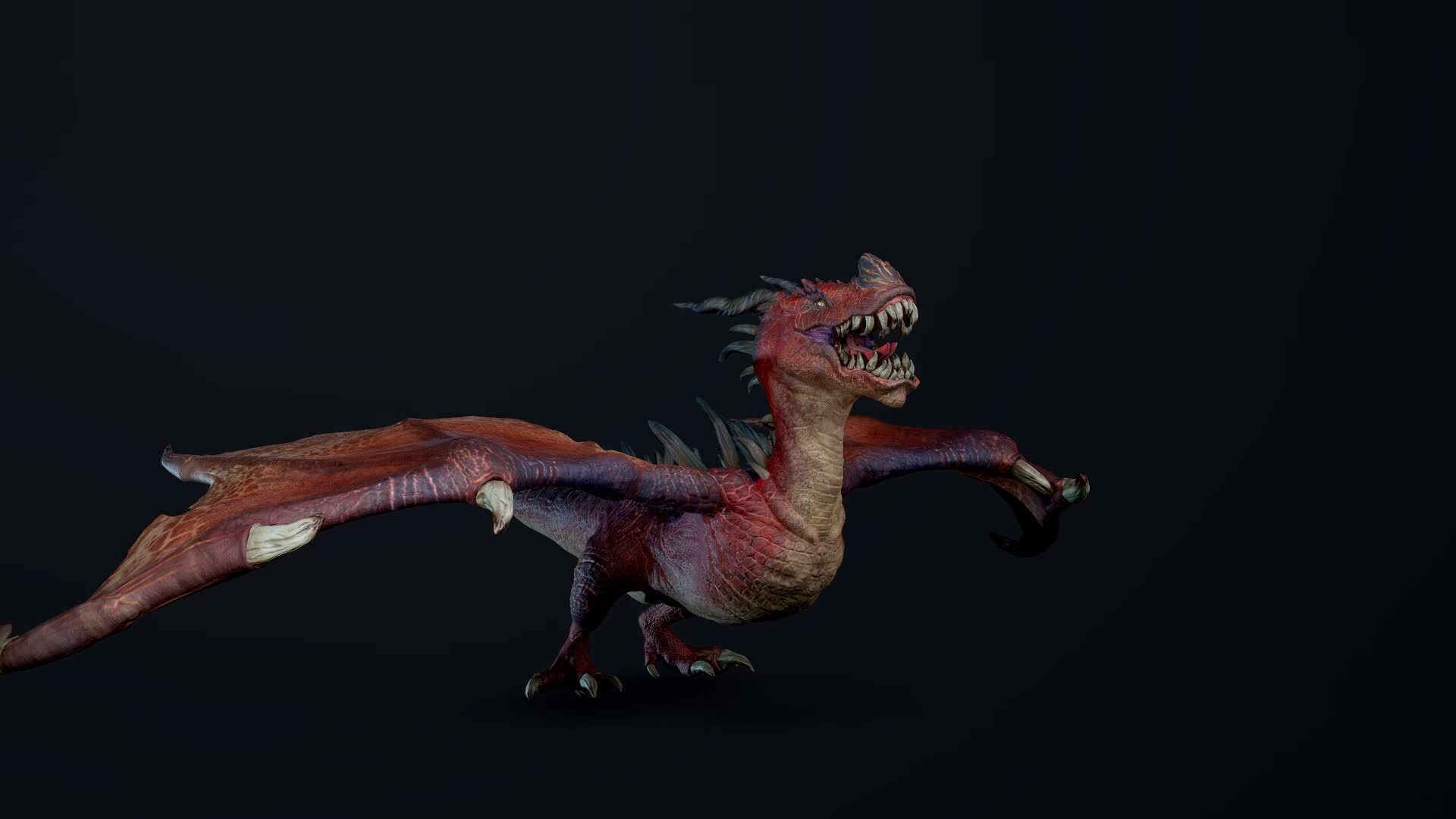 ArtStation - Red Dragon