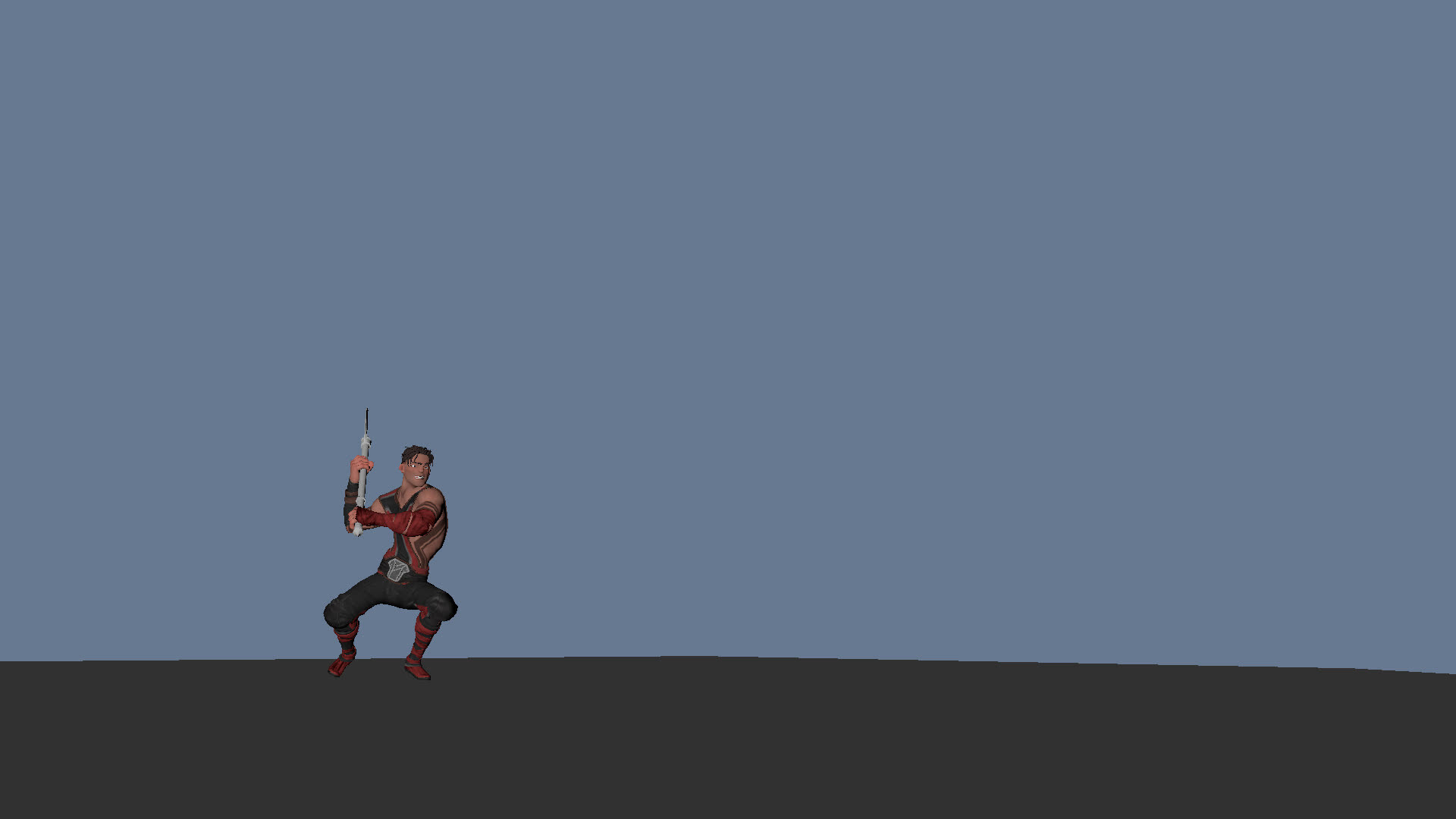 ArtStation - NInja Axe Attack!