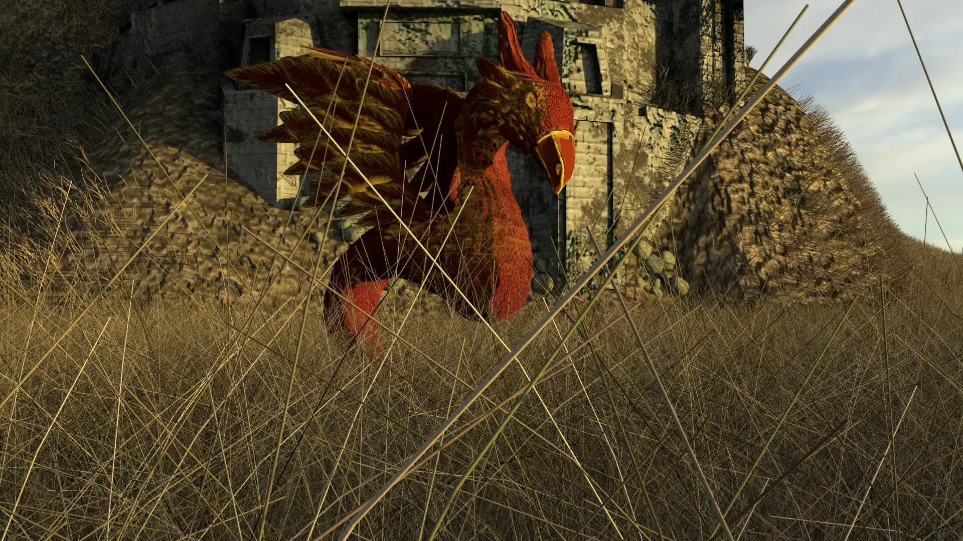 ArtStation - Sun Phoenix