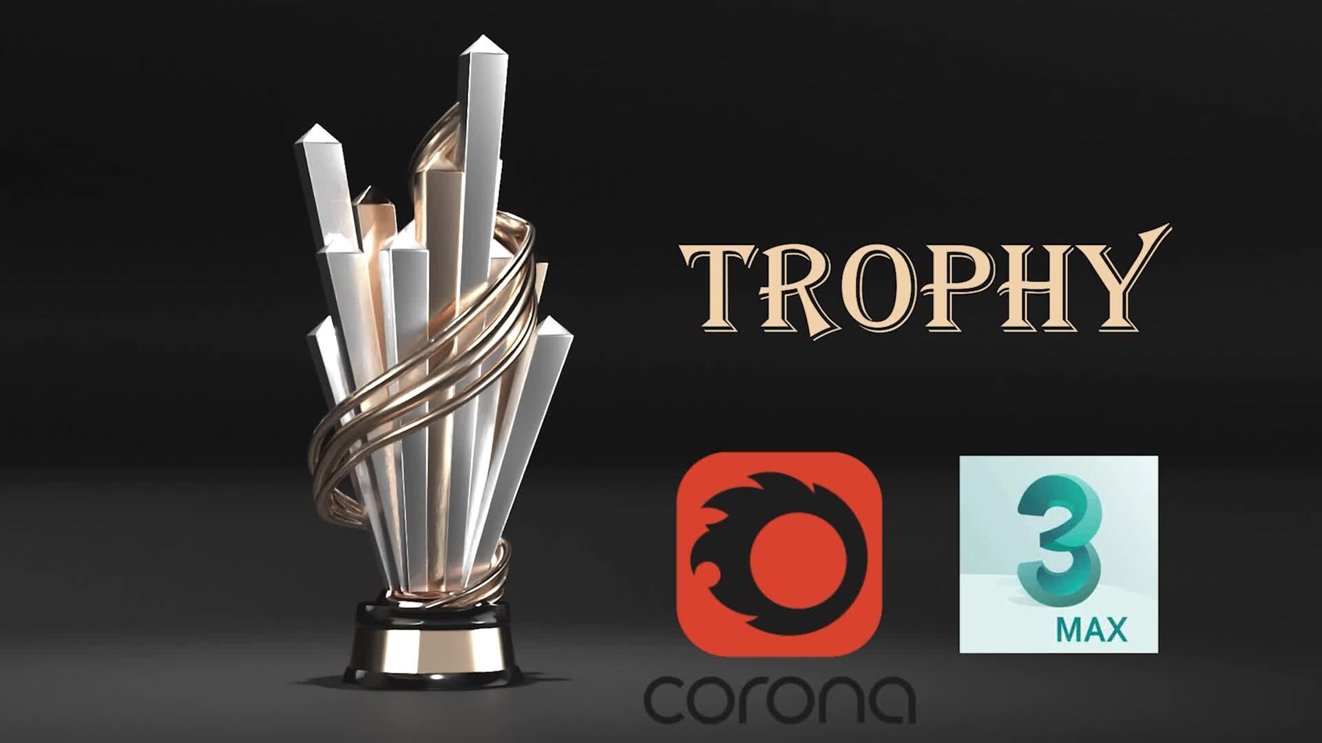 ArtStation - Trophy in Gold and Silver