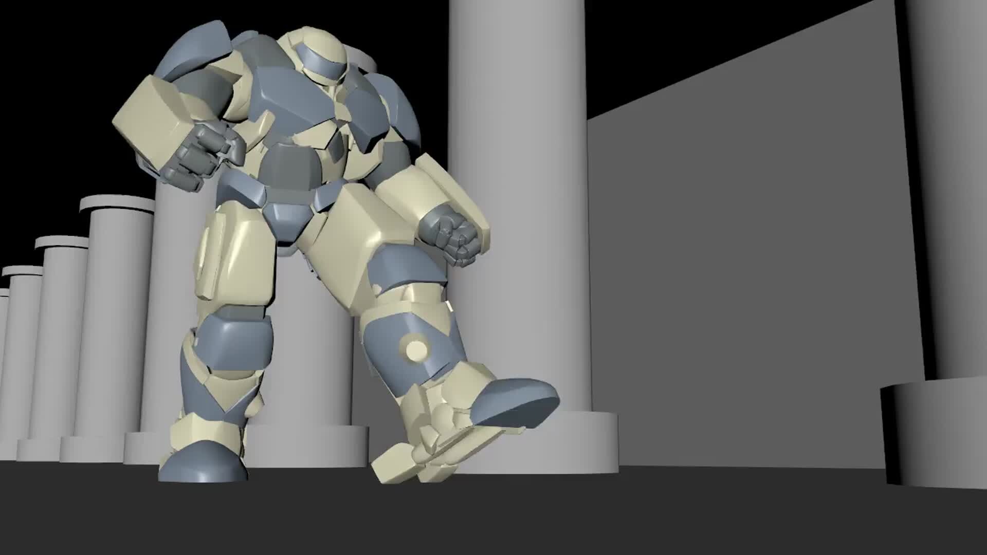 ArtStation - Mech Run Cycle