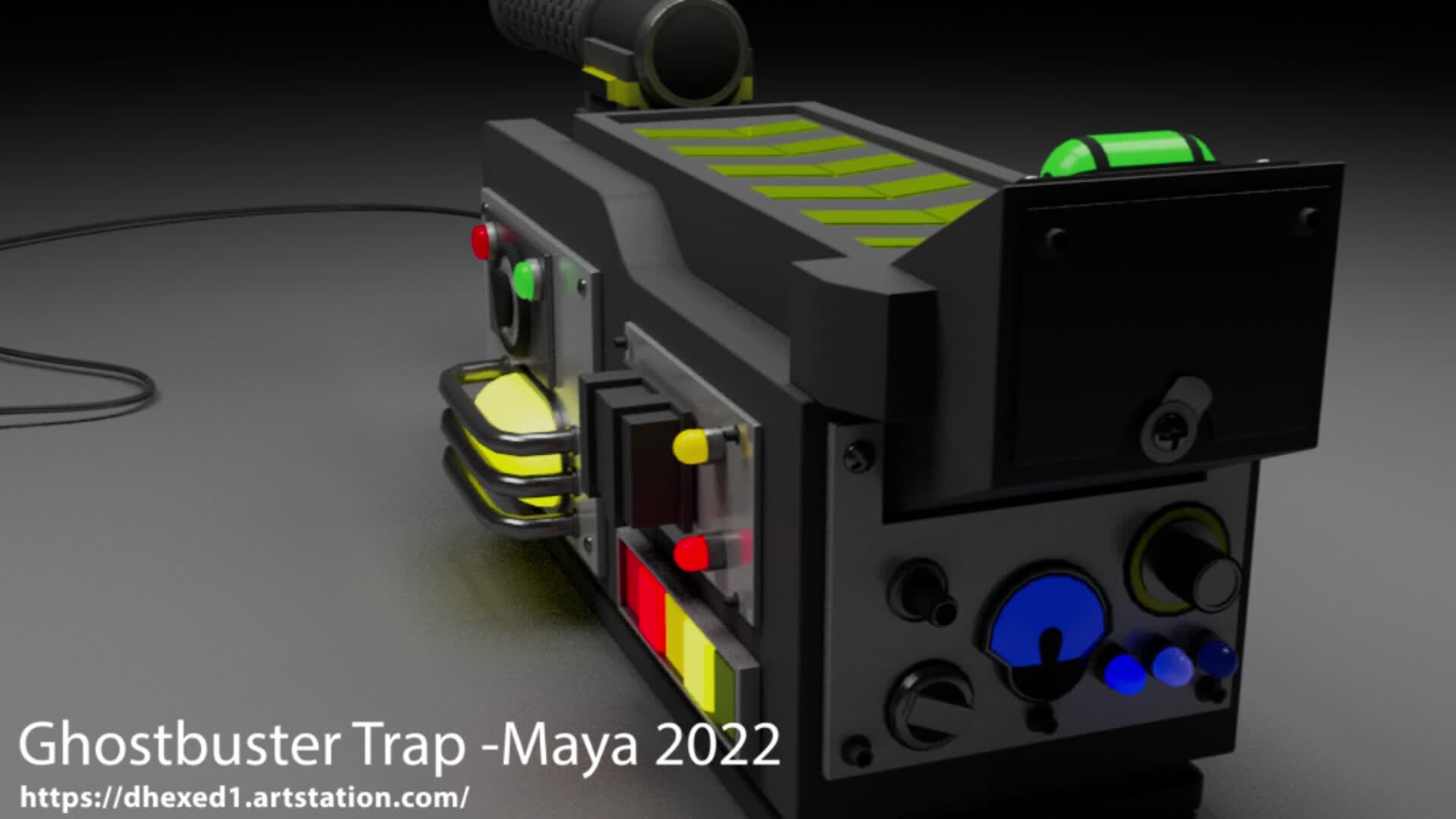 ArtStation - GhostBuster Trap V2