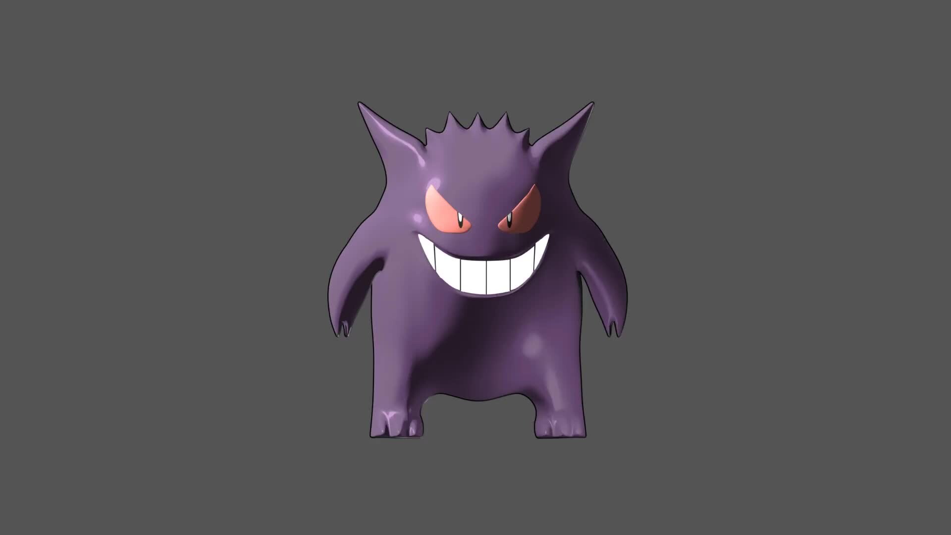 ArtStation - Gengar Turn Around