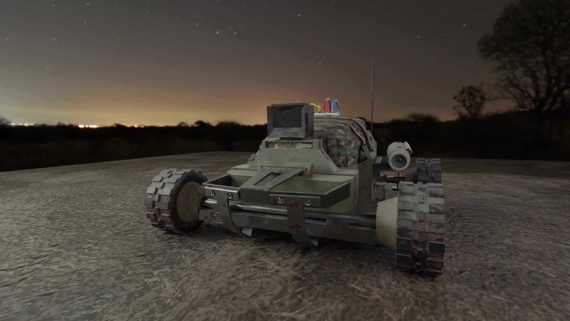 ArtStation - Remote Controlled Explosive Device (RXCD)