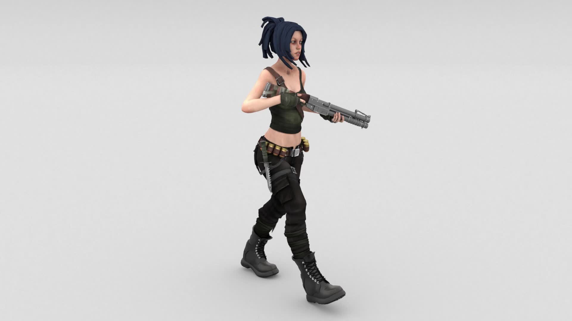 ArtStation - Walk, Run, Death