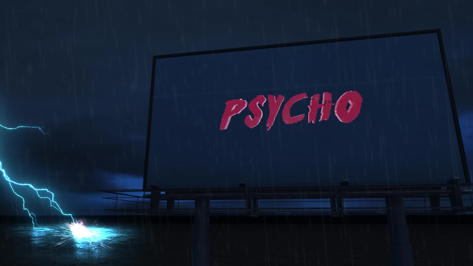 ArtStation - 🔪 Psycho Movie Logo Sting