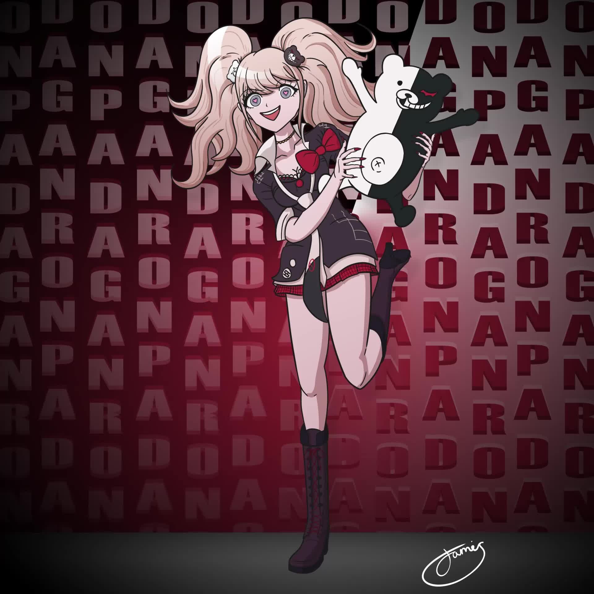 ArtStation - Junko_&_Monokuma