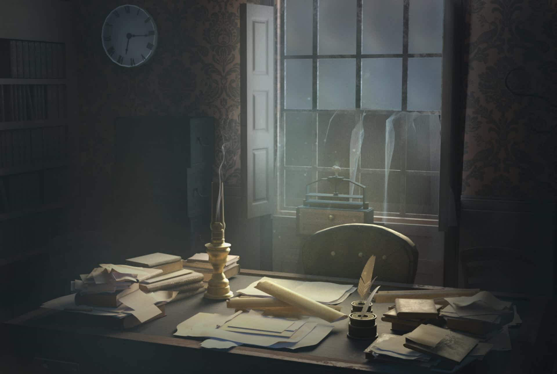ArtStation - 3D Vintage Office Environment Modelling