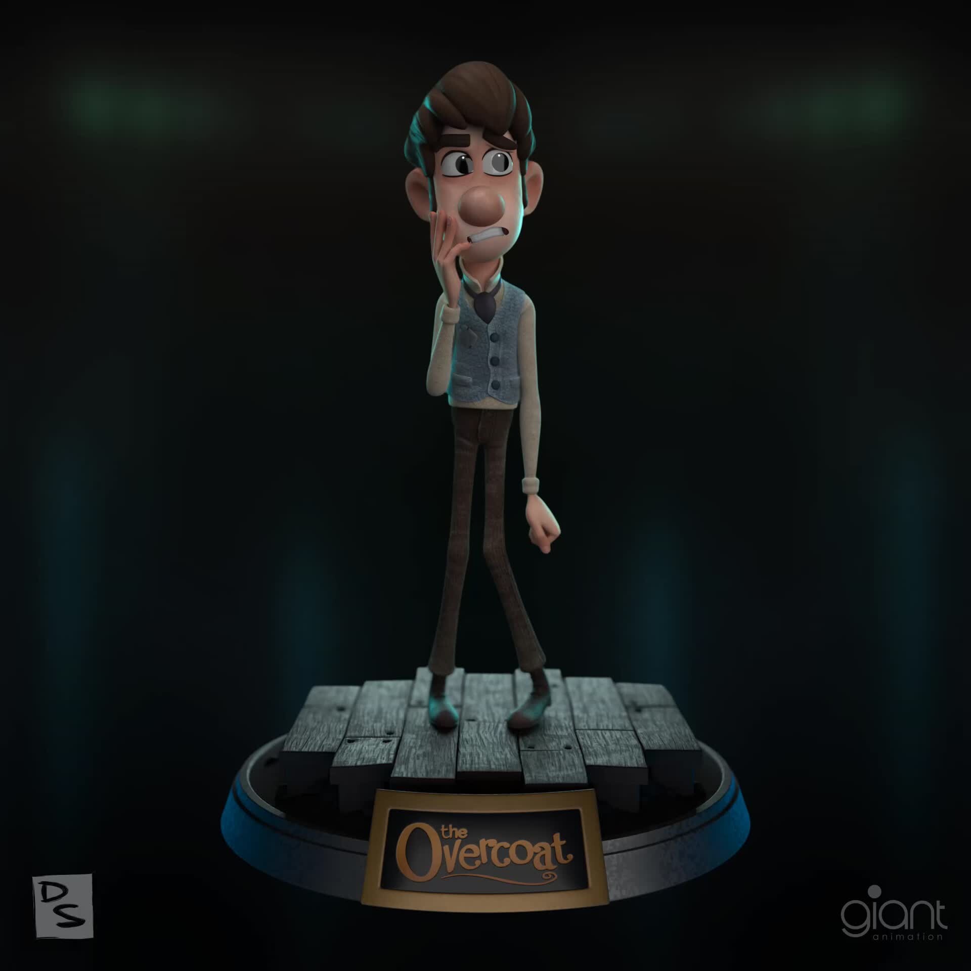 ArtStation - THE OVERCOAT ( AKAKY )