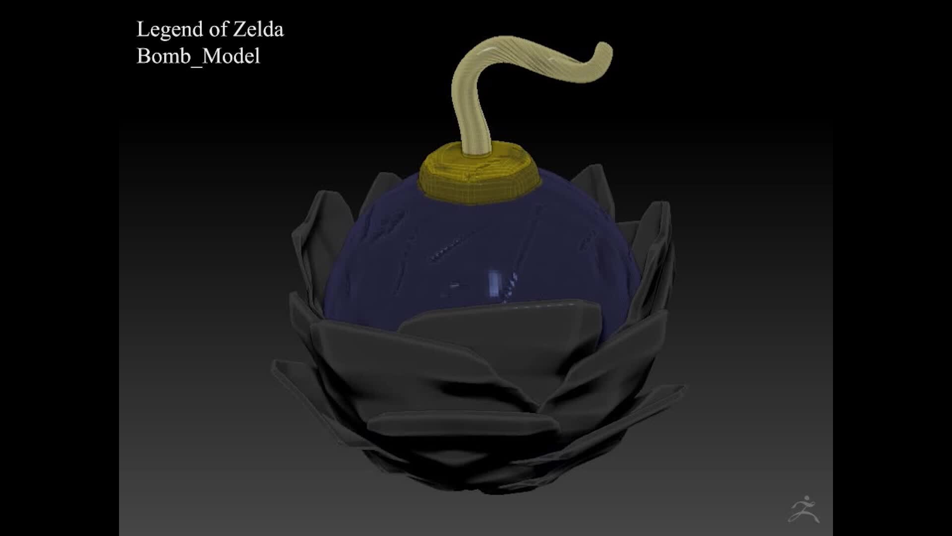 ArtStation - Bomb_Legend of Zelda