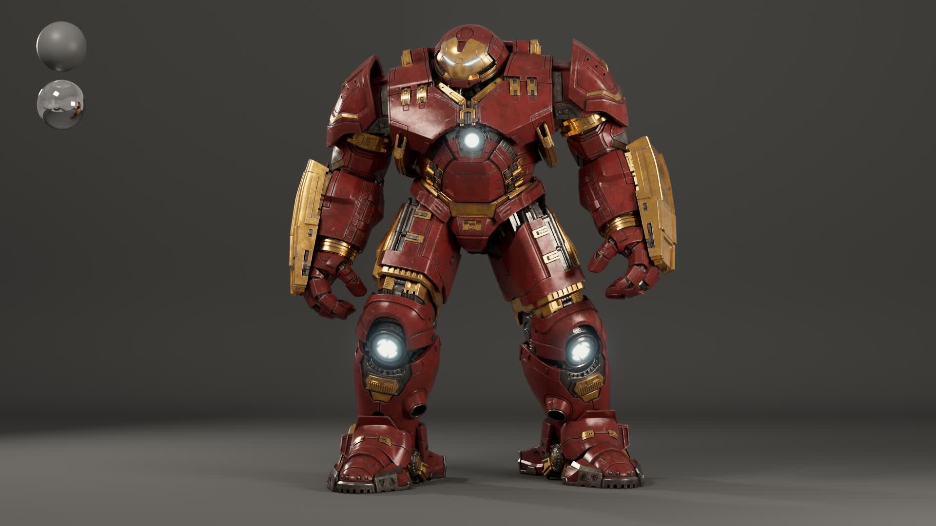 ArtStation - Hulkbuster - Look Development