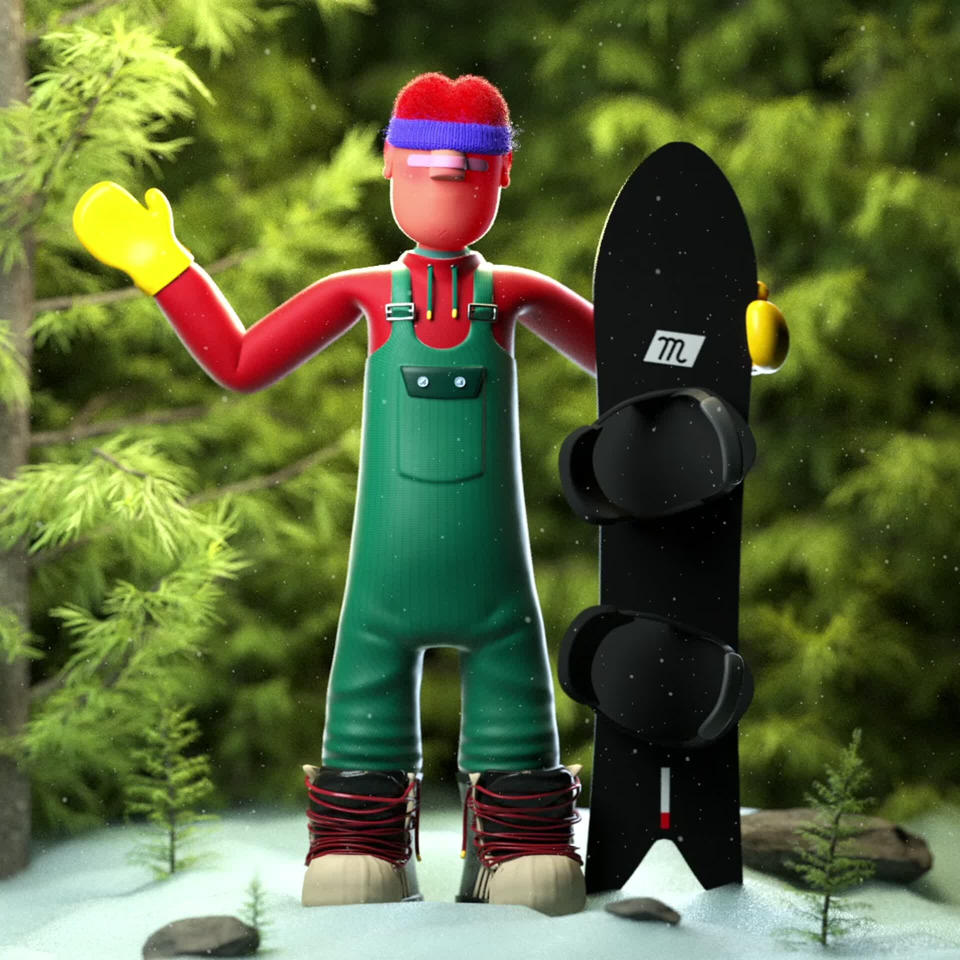 ArtStation - Snow Boy