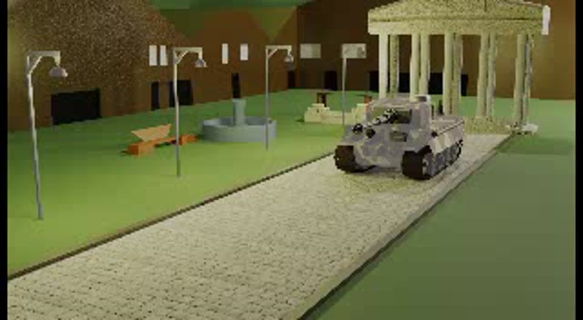 ArtStation - Tiger tank movement