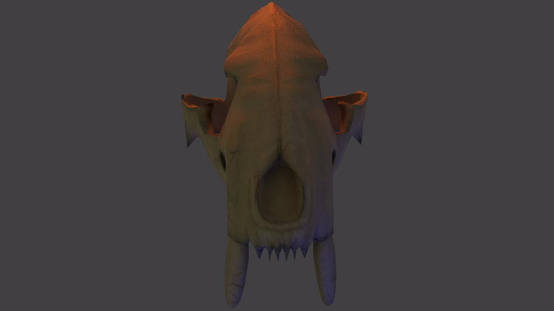 ArtStation - Wild Cat Skull