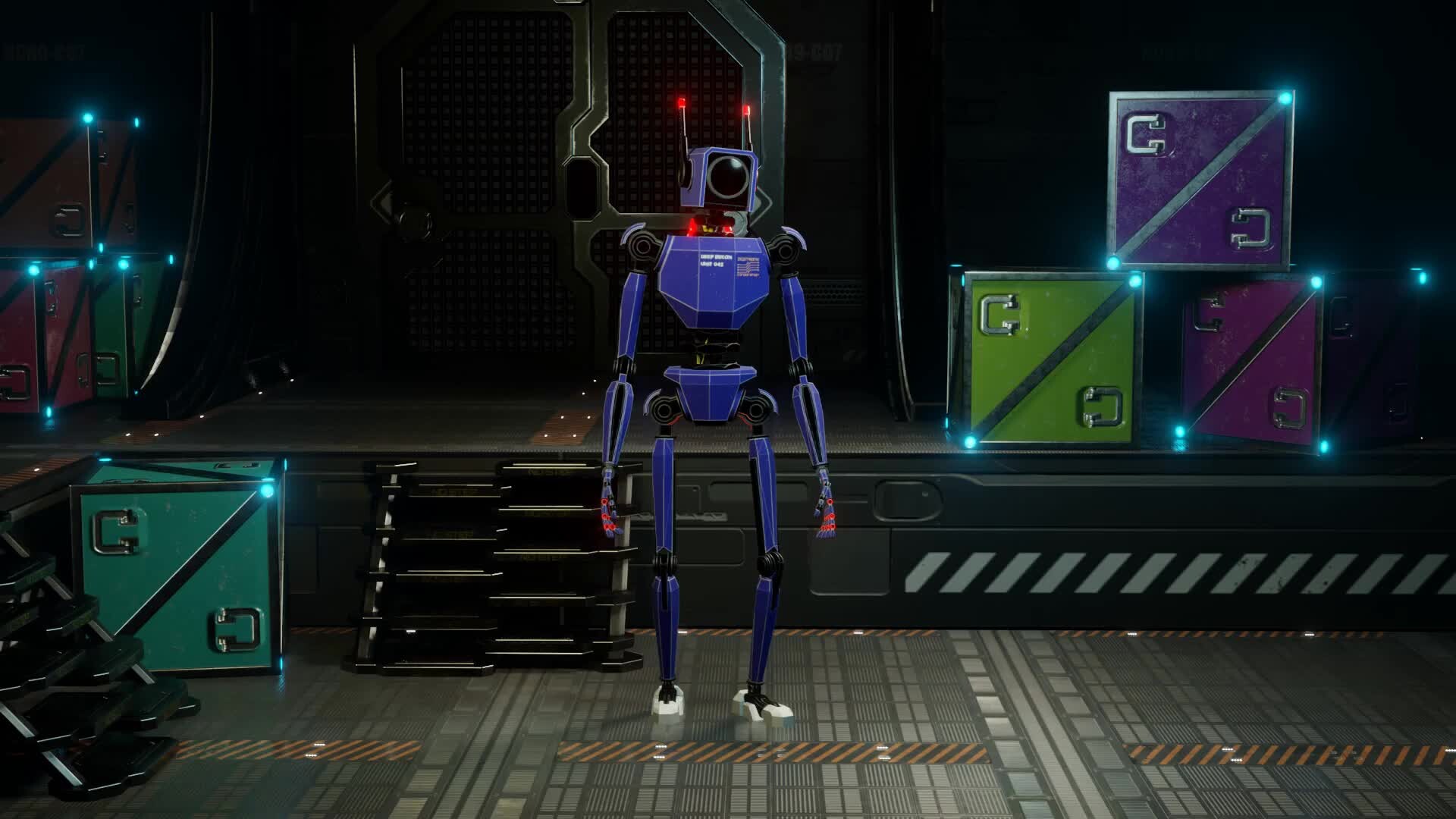 ArtStation - Deep Recon Unit 042 - Animations!