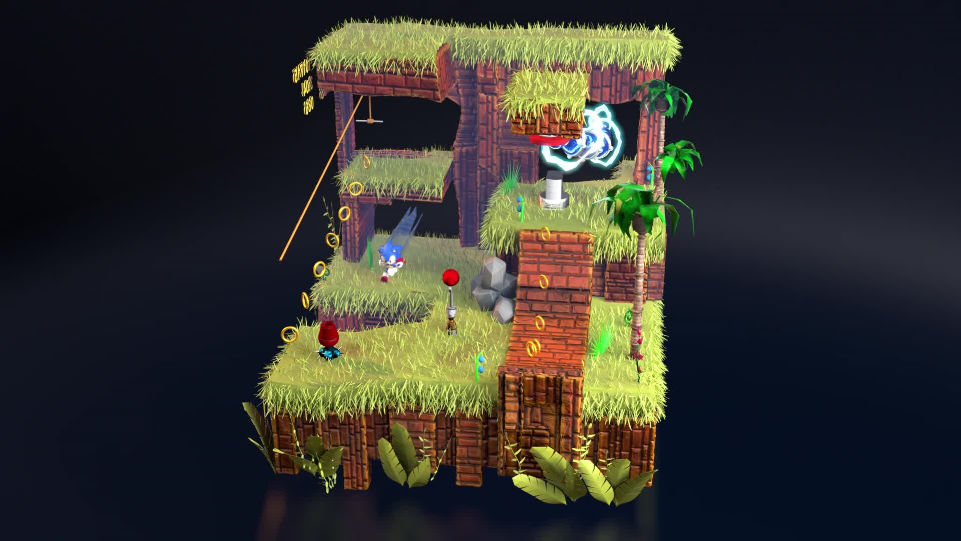 ArtStation - Sonic: Angel Island Zone / Fan Art