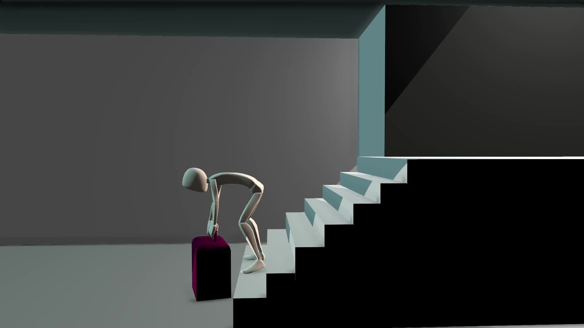 ArtStation - Weight animation practice