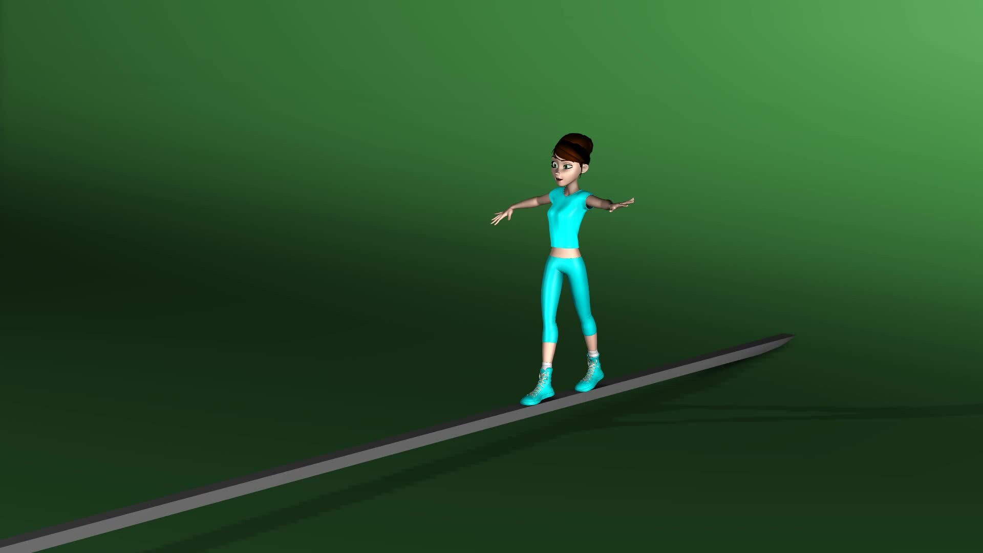 ArtStation - Flipping_girl