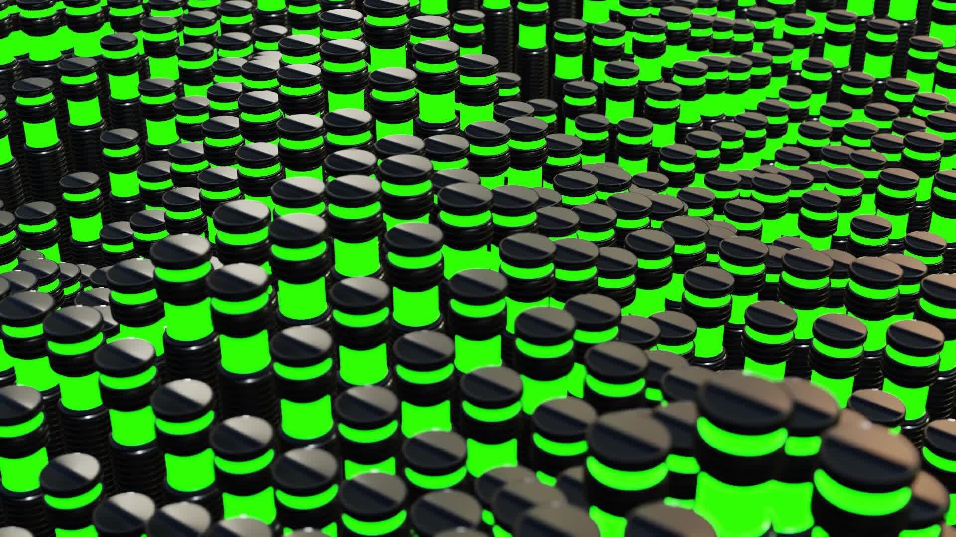 ArtStation - green loop animation [3d]