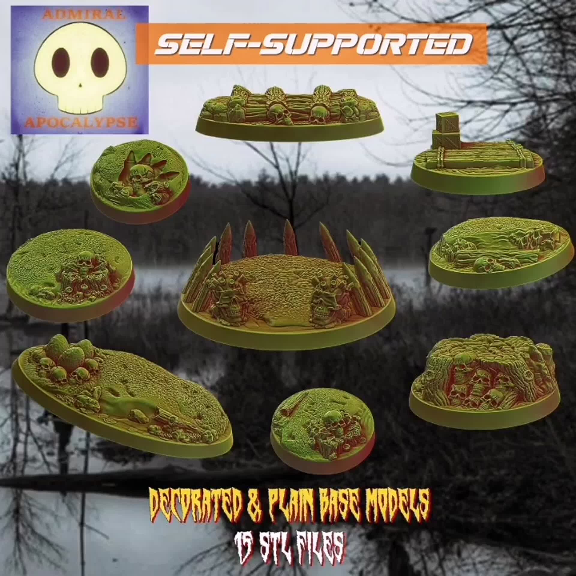 ArtStation - Swamp Base Set