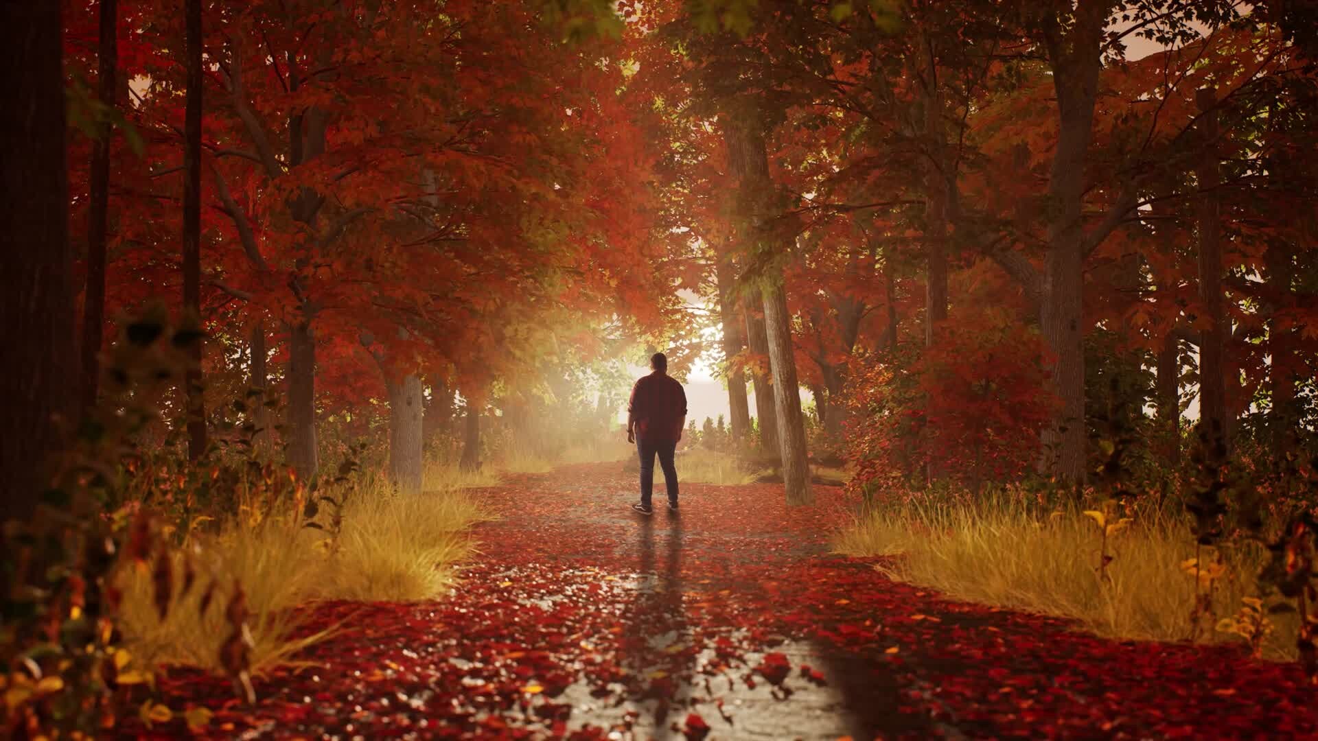 ArtStation - Falling Leaves