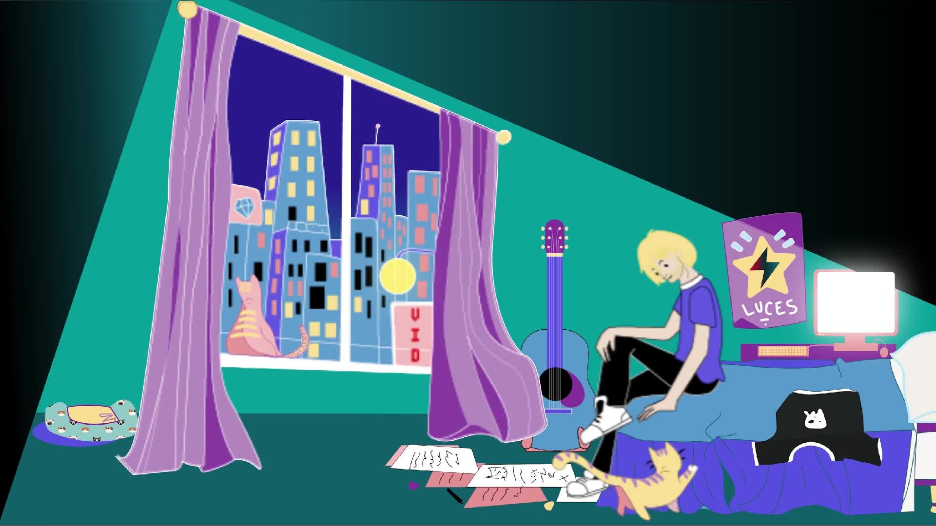 ArtStation - lights animation