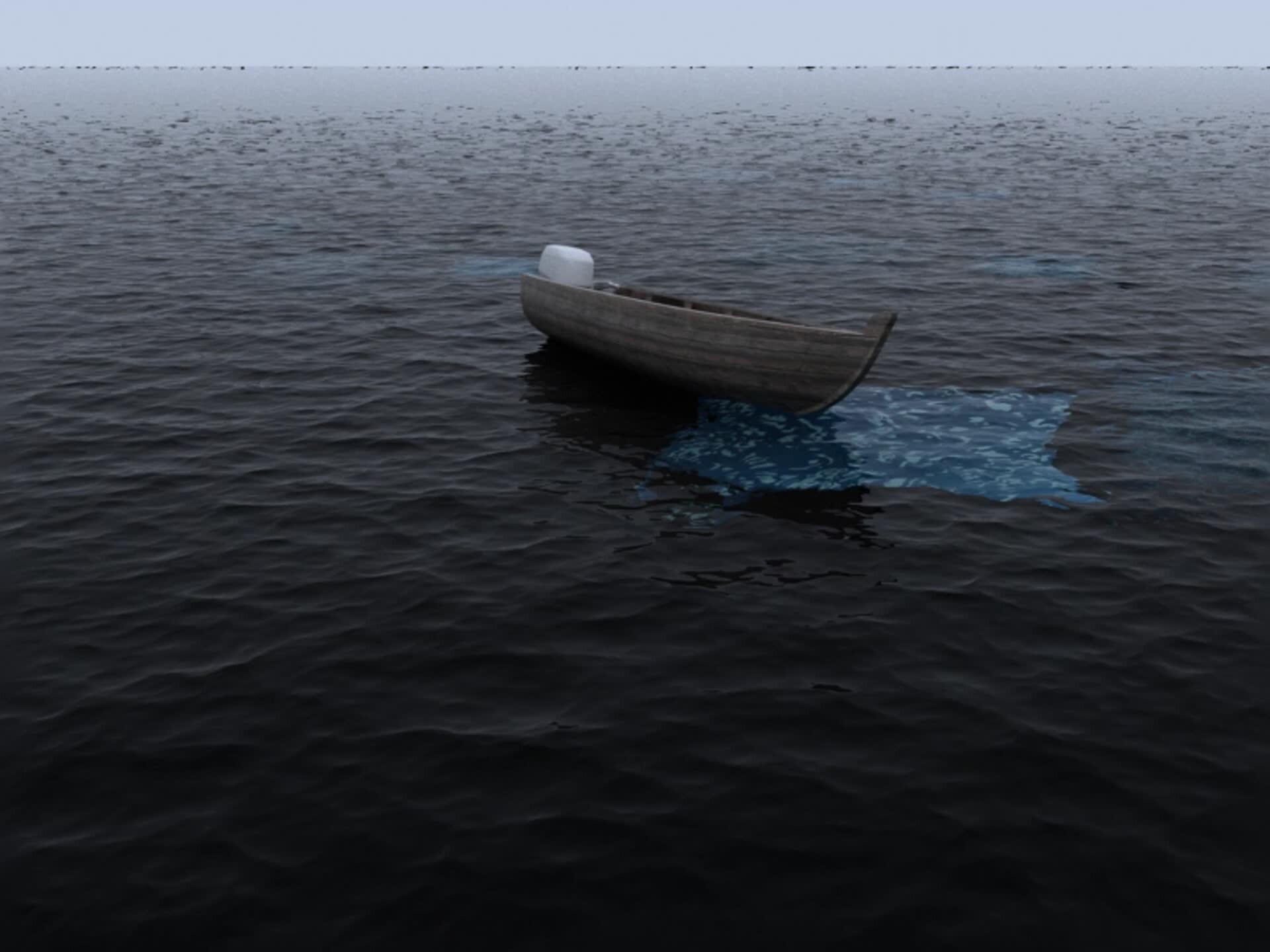 ArtStation - Lost Boat