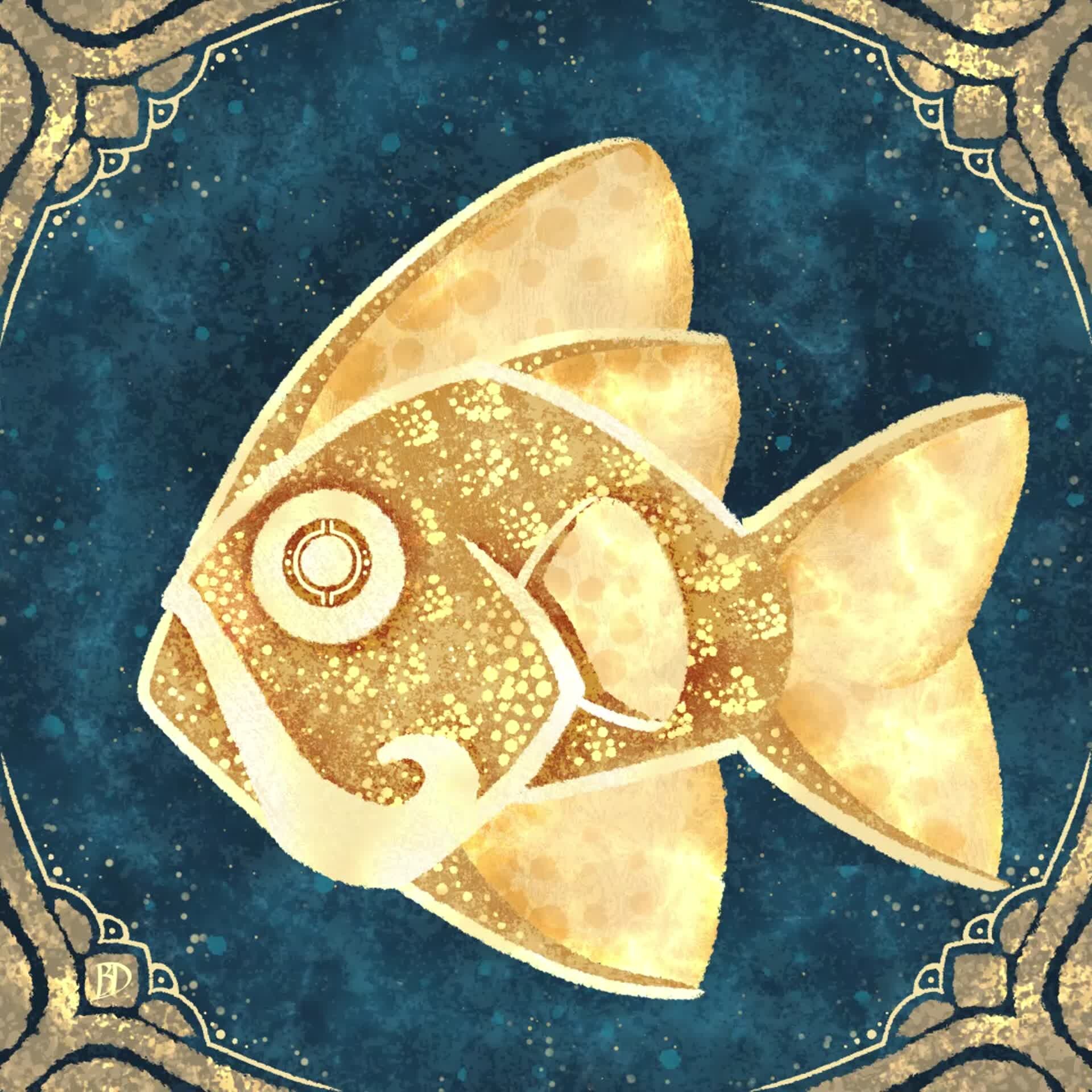 ArtStation - Gold Fish