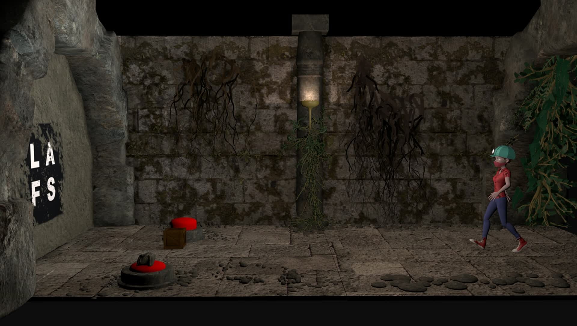 ArtStation - Walk and lift Short Animation