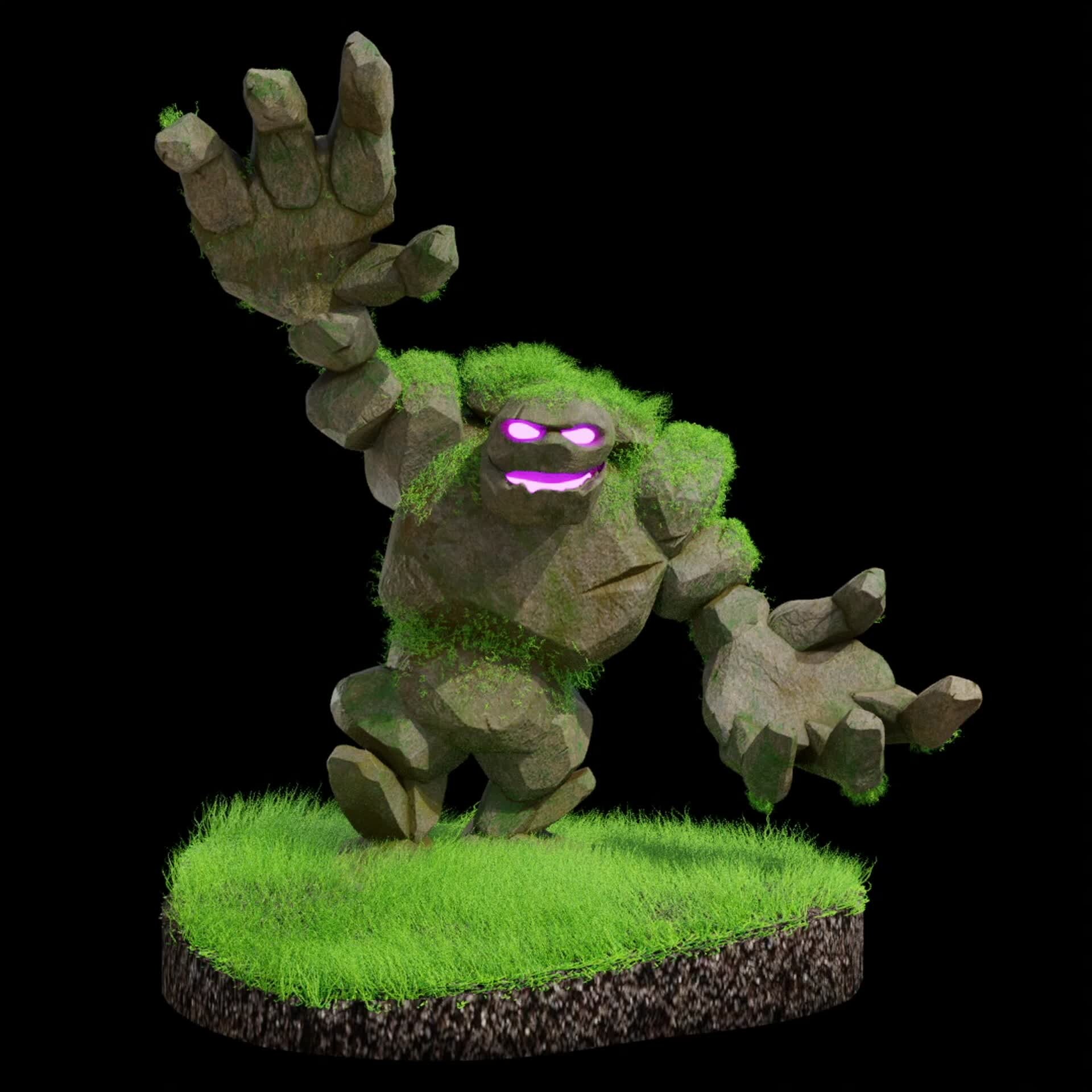 ArtStation - Stone golem