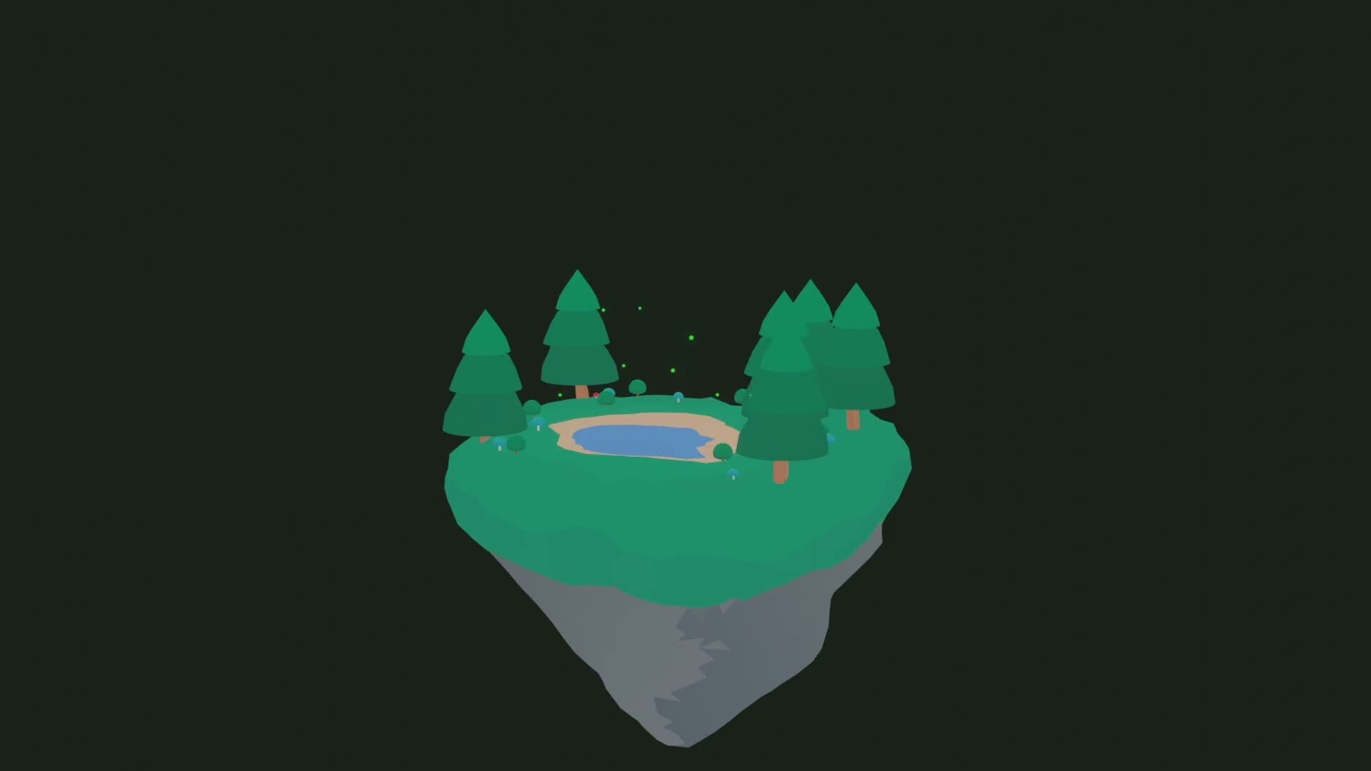 ArtStation - Low-Poly Island Intermission