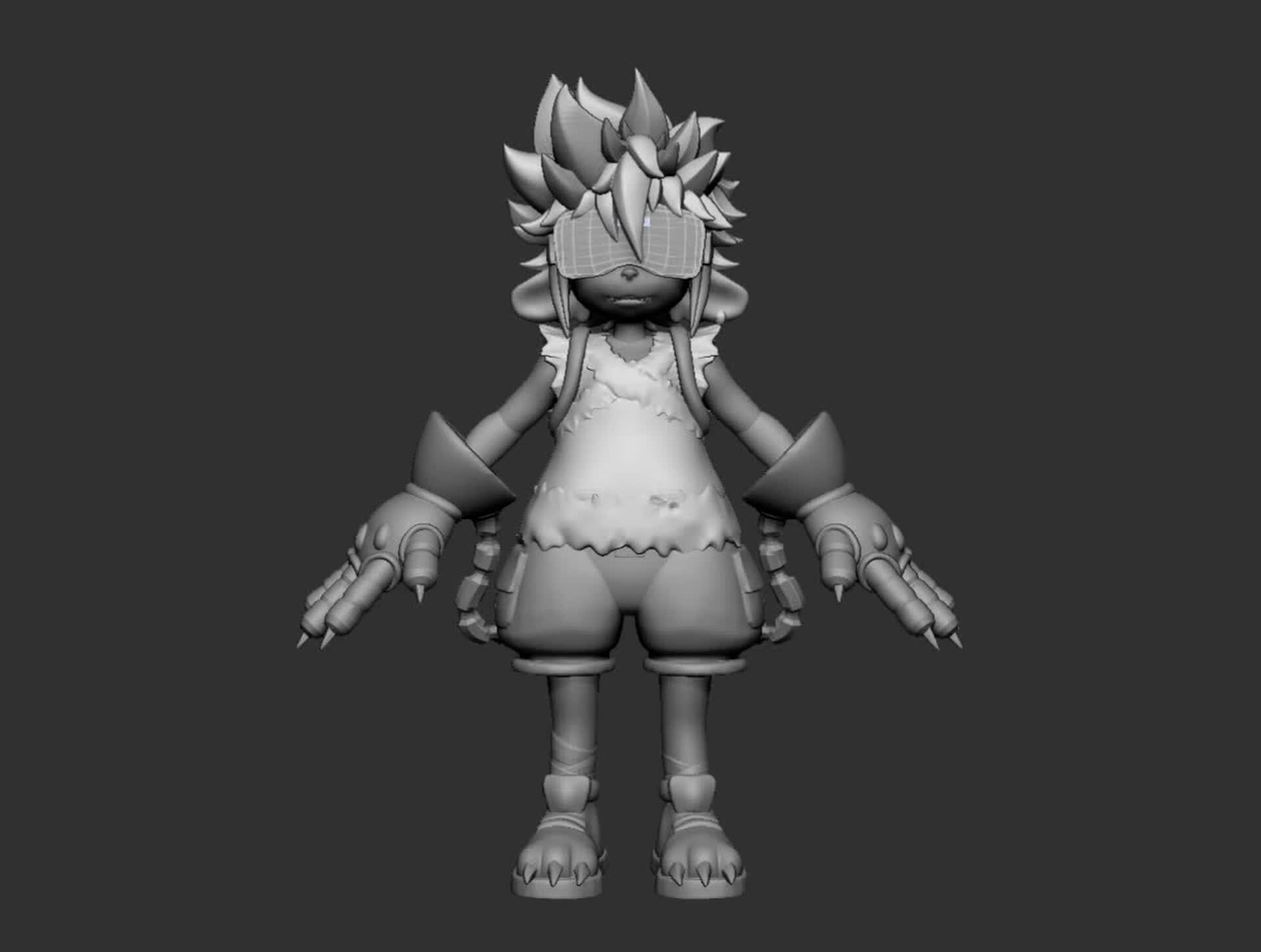 ArtStation - Kitai Red Lion - Character Model