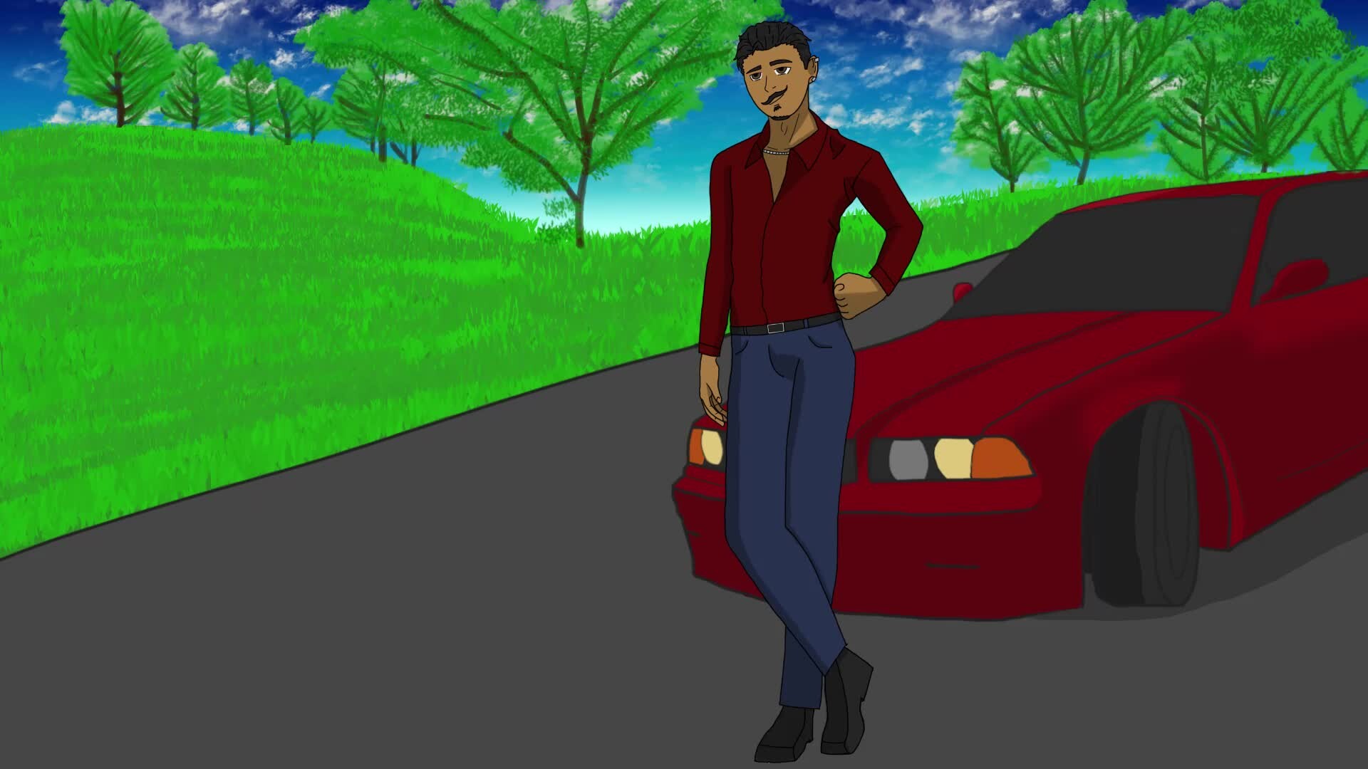 ArtStation - Self Portrait Animation