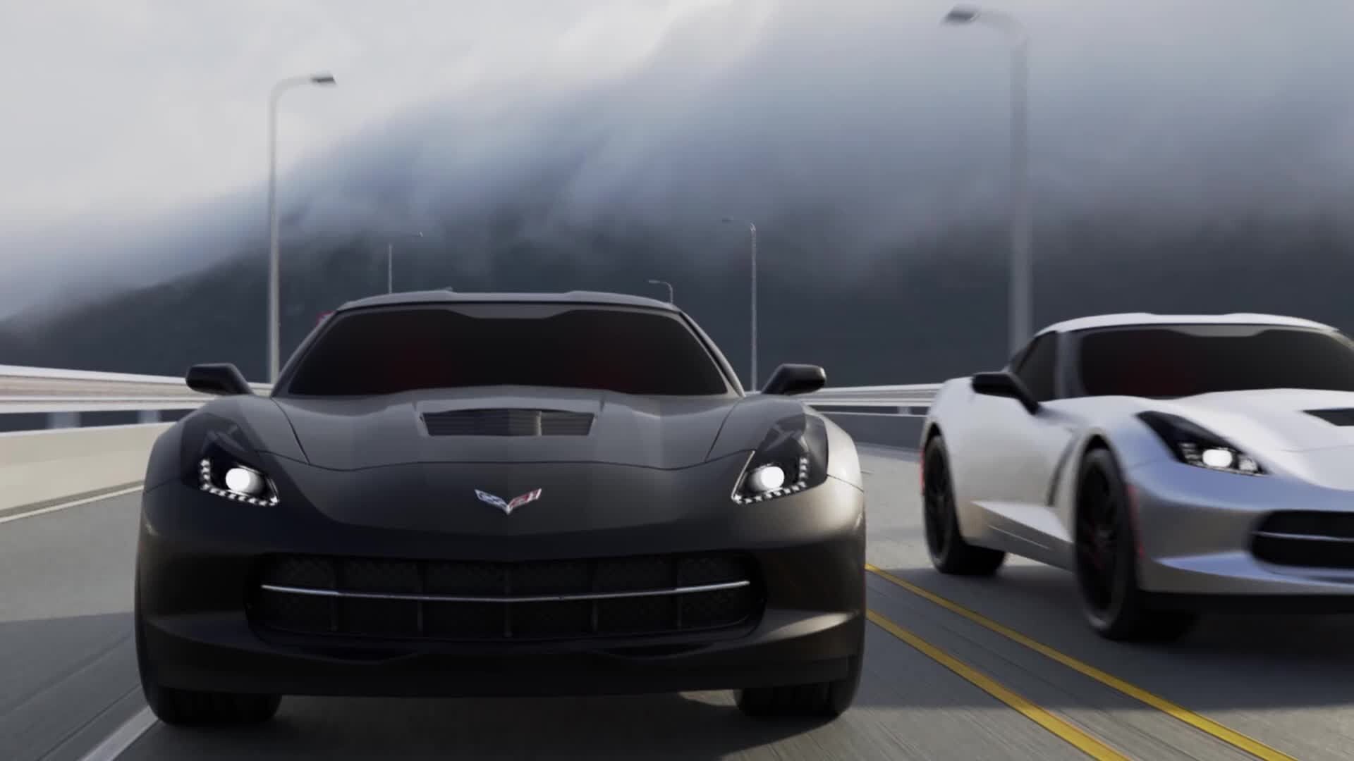 ArtStation - 3d Animation Bugatti racing