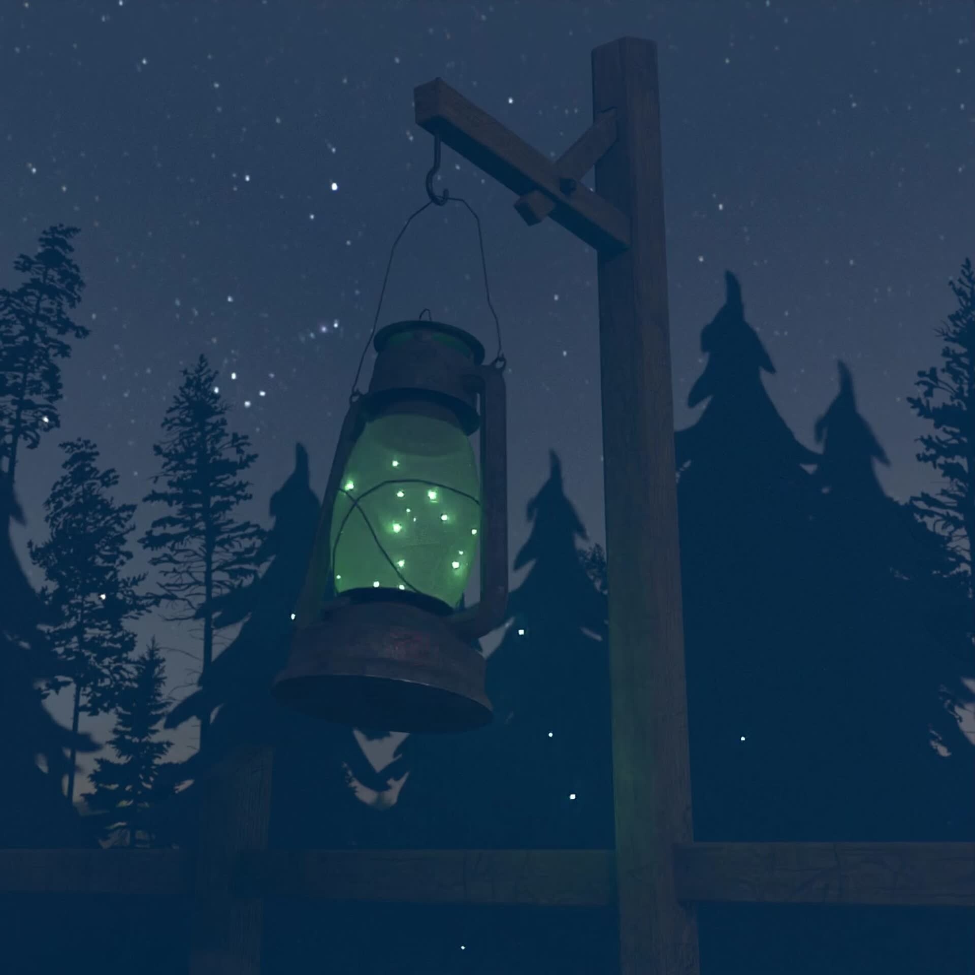 ArtStation - Firefly Lamp animation