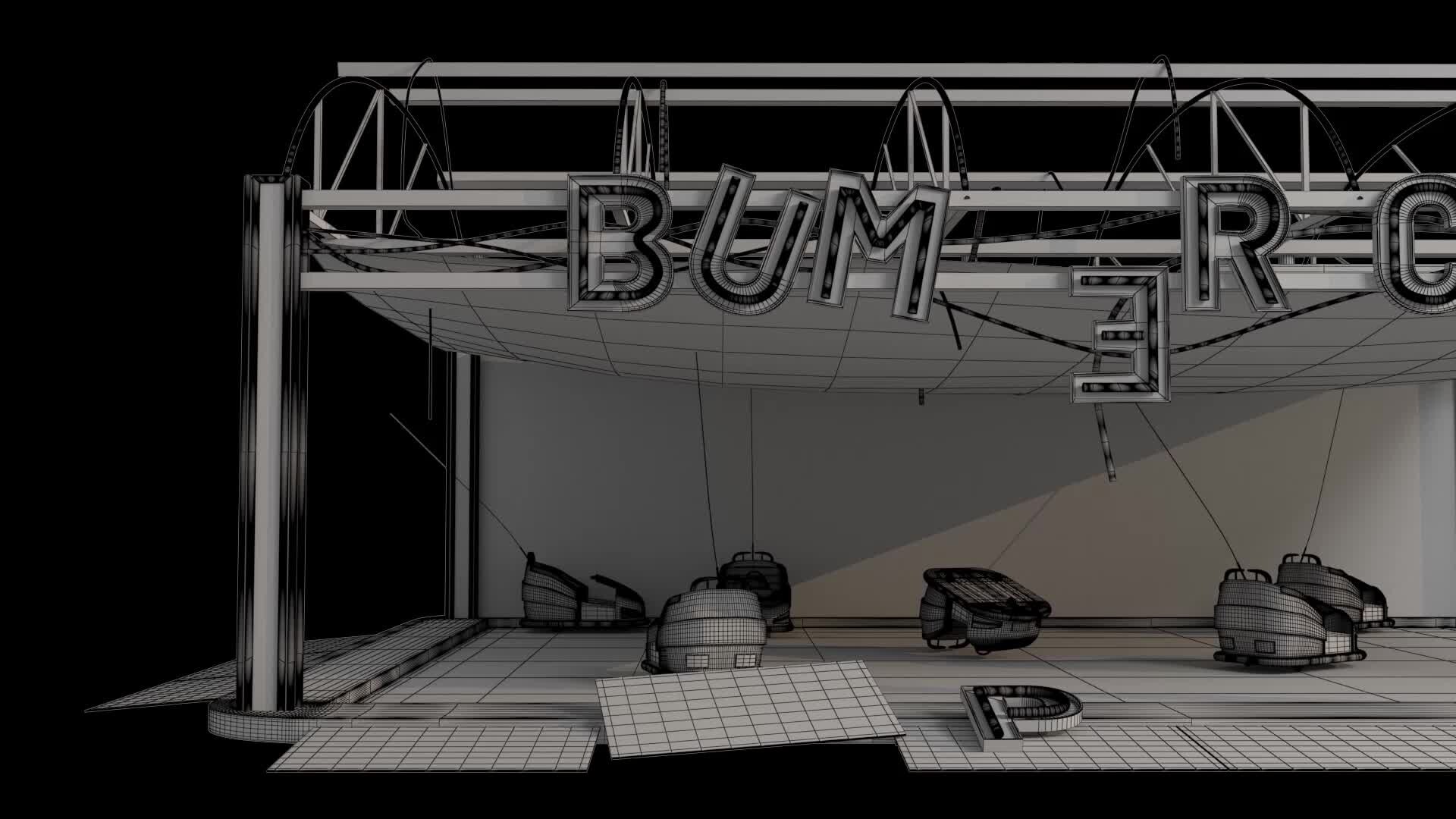 ArtStation - Bumper Car structure