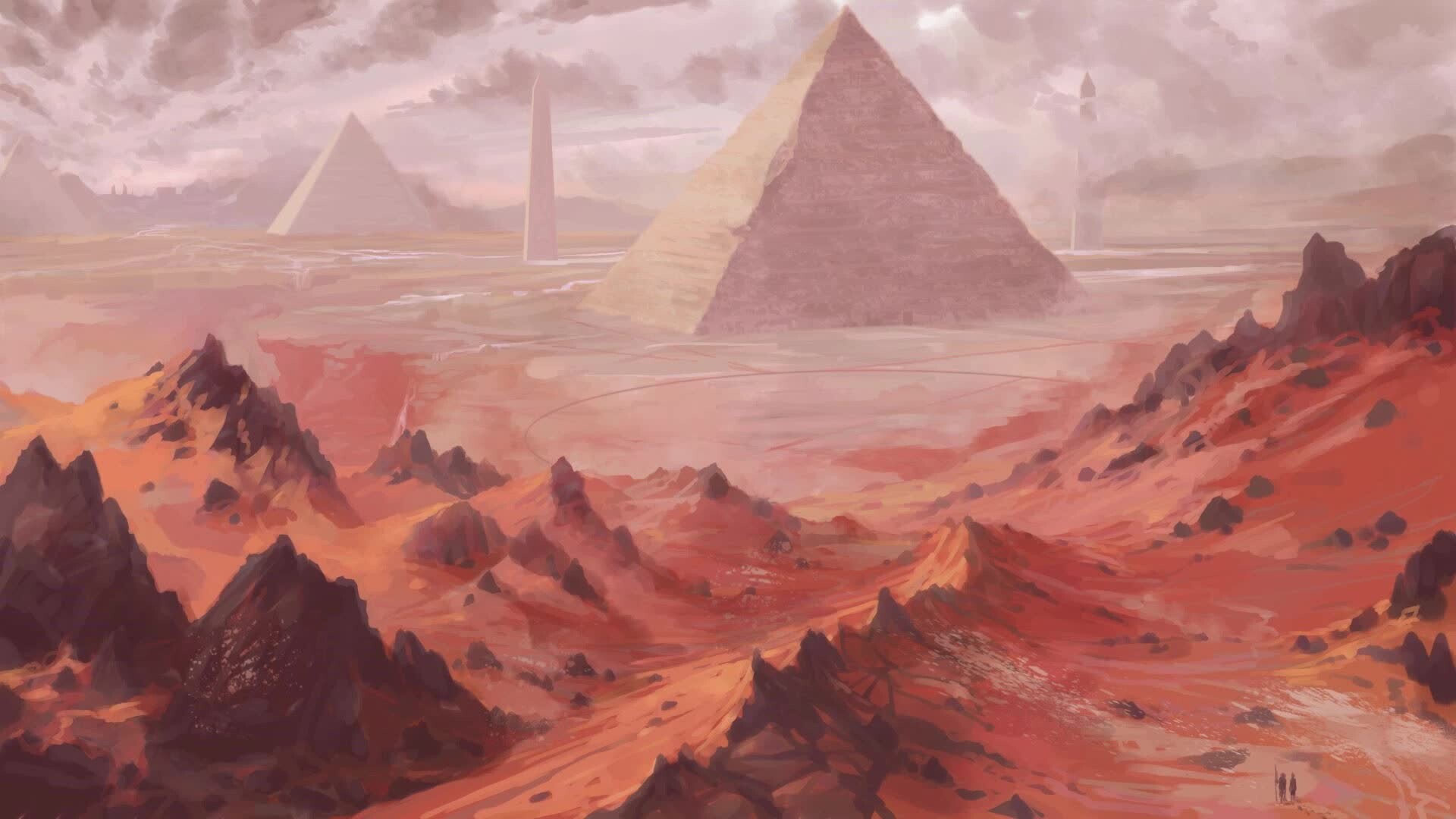 ArtStation - Pyramid sketch