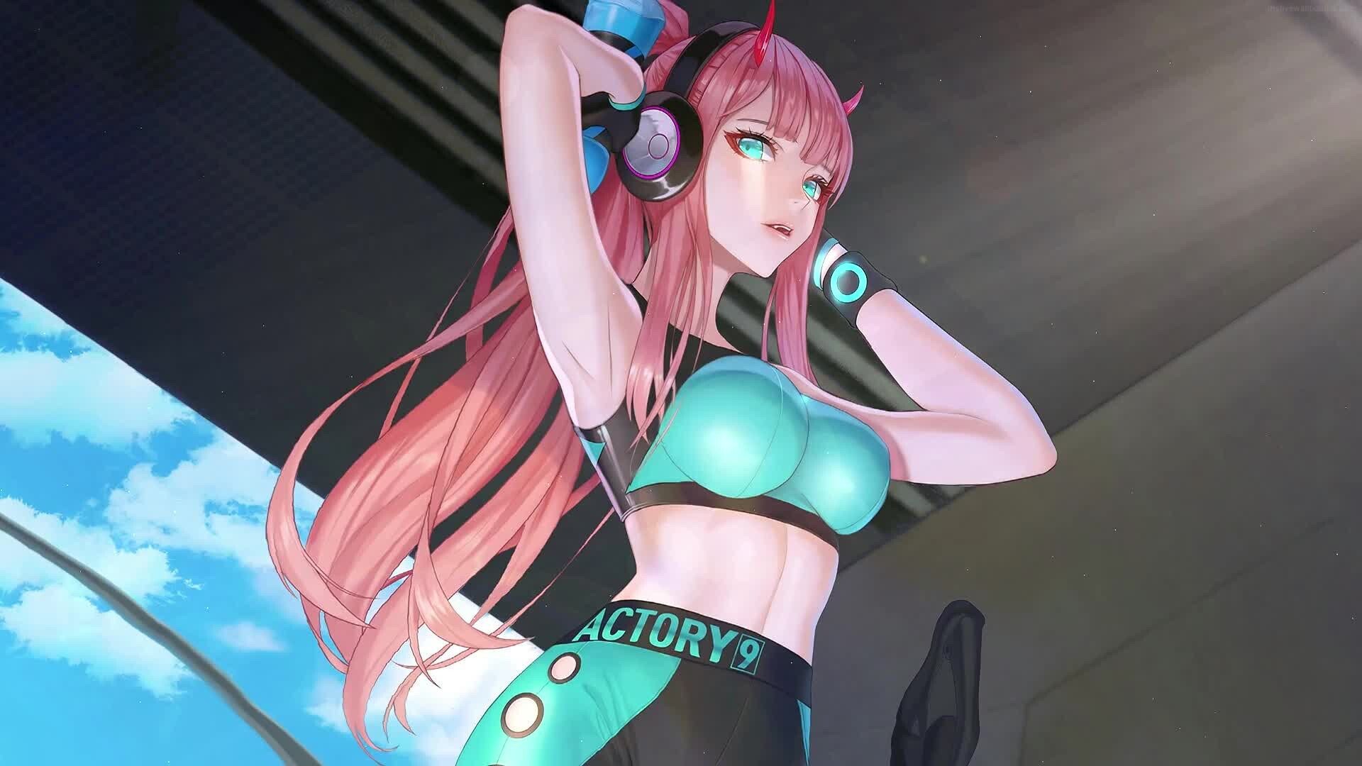 ArtStation - racer girl