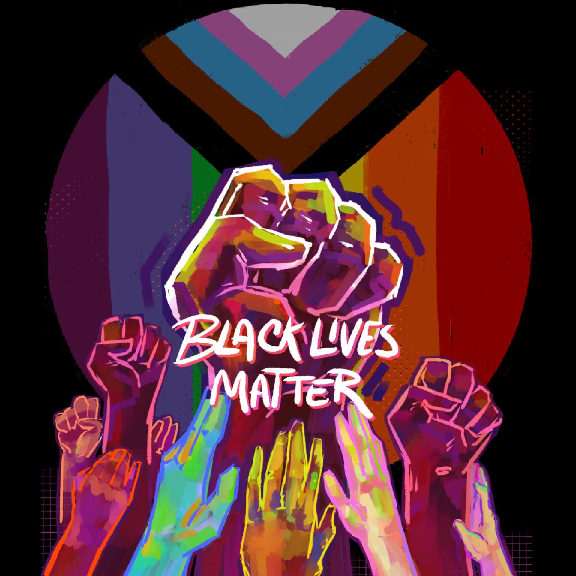 ArtStation - Black Lives Matter / (Animated Illustration)
