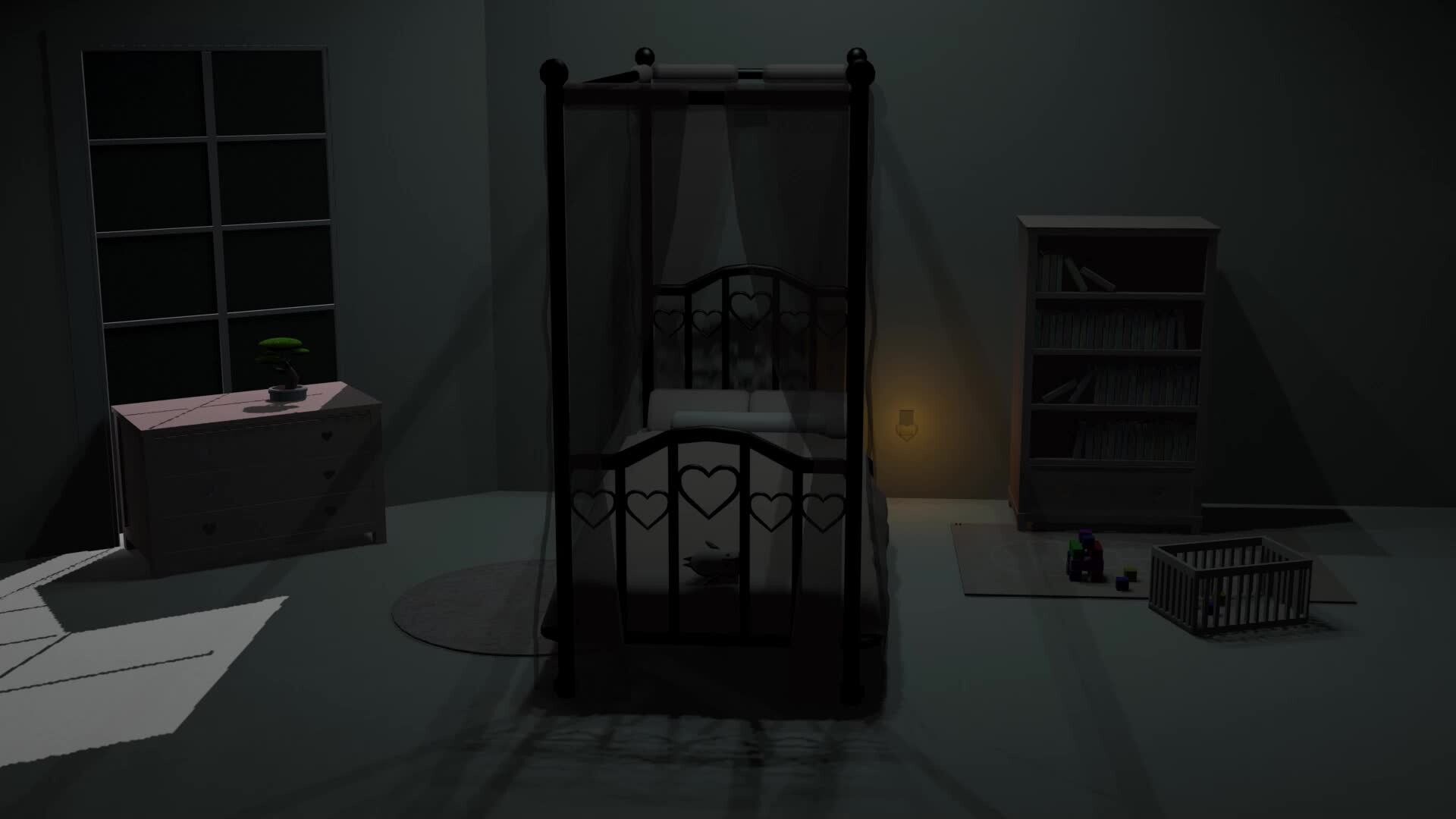 ArtStation - Creepy child room