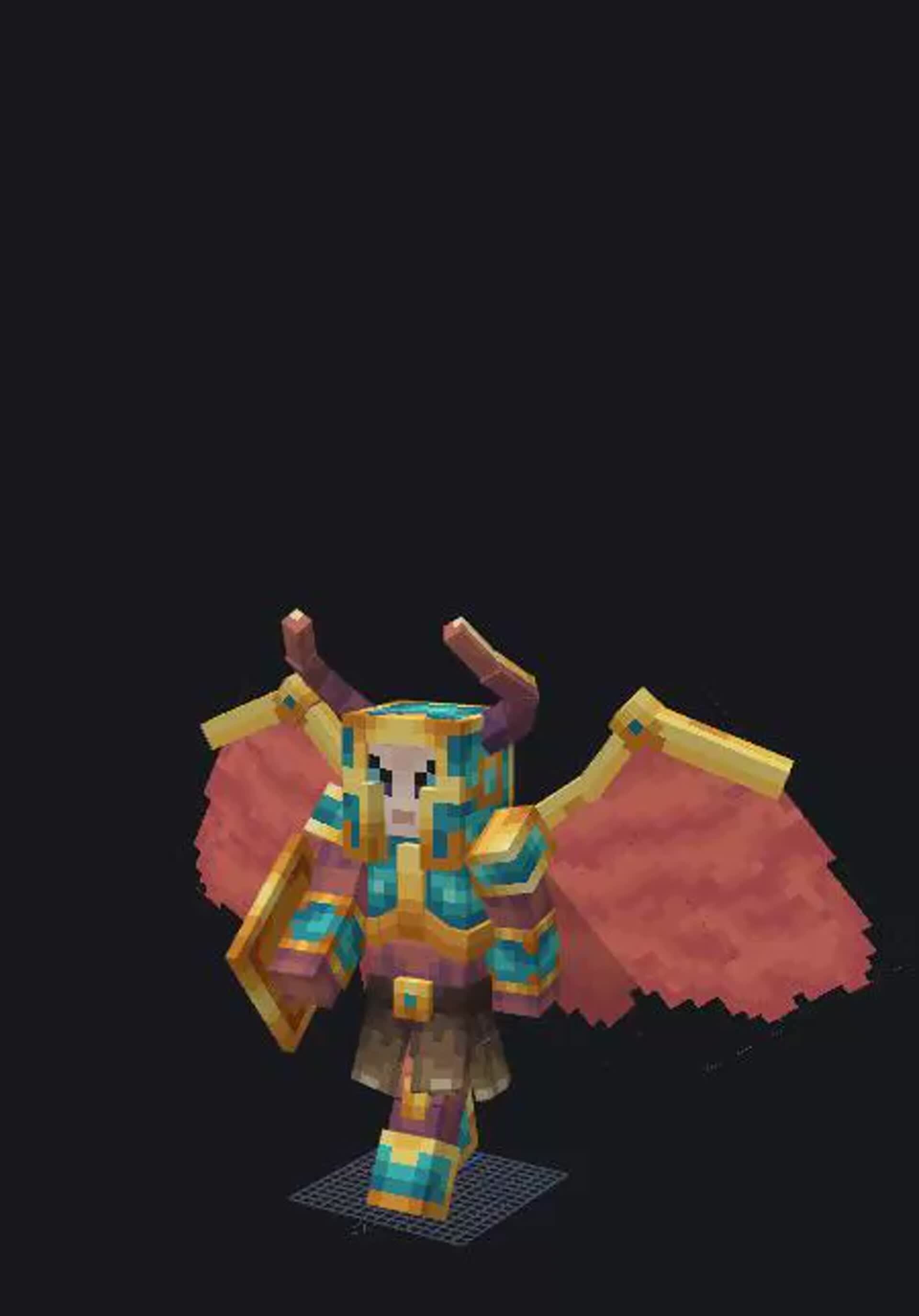 ArtStation - Warrior - Minecraft 3d model