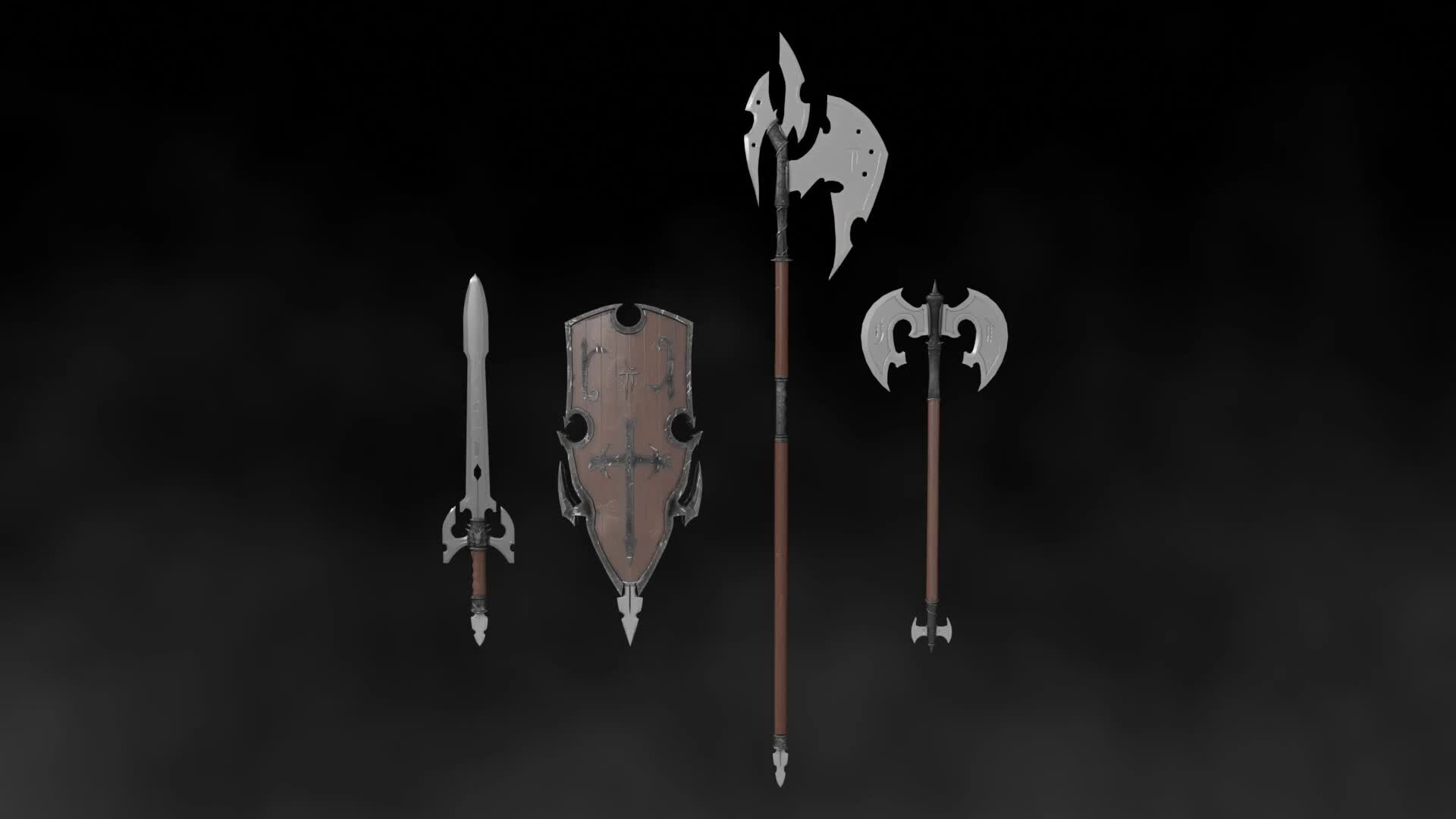ArtStation - Draconic Weapons Concept